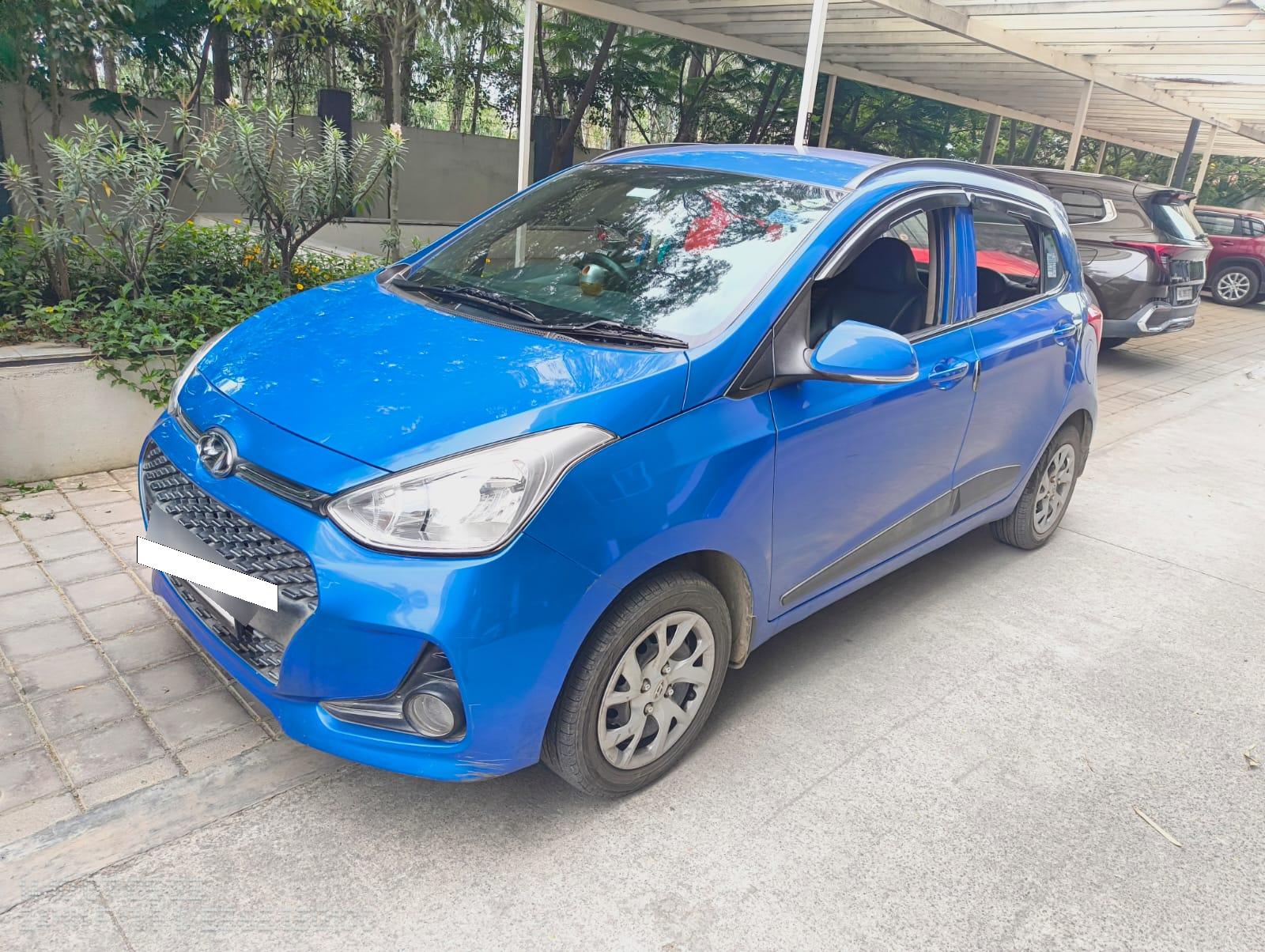 Used 2018 Hyundai Grand i10 1197 cc Petrol Manual Car in Bangalore at ...