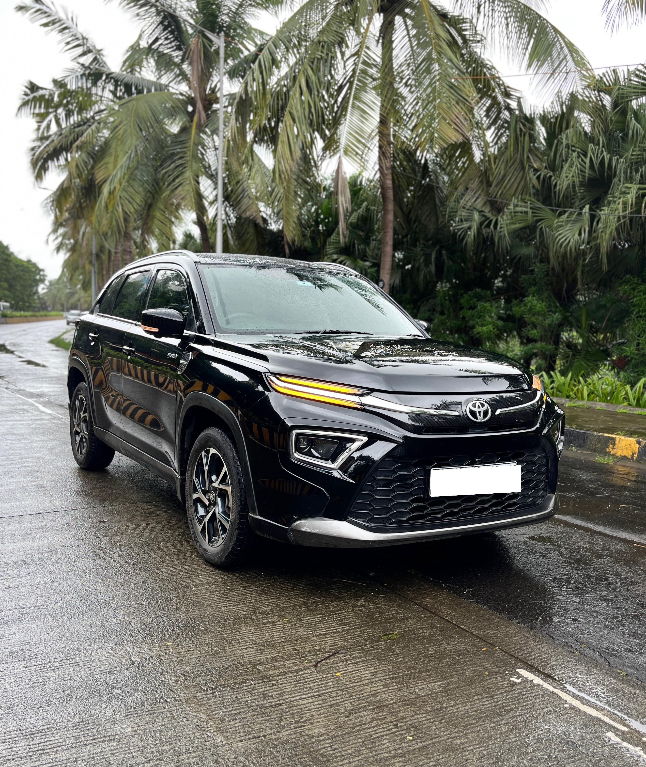 Used 2024 Toyota Hyryder 1490 cc Petrol Automatic Car in Mumbai at ₹19. ...