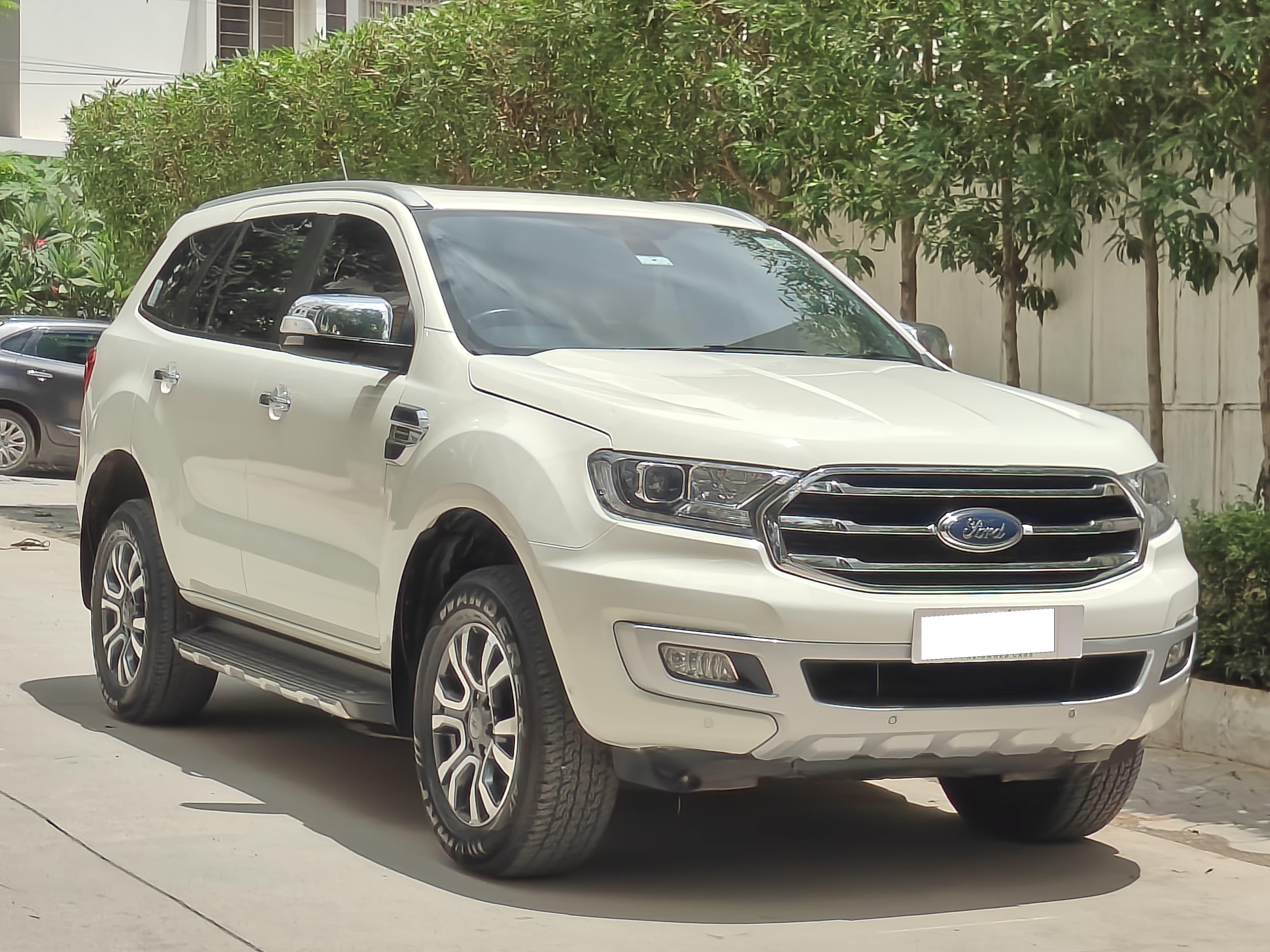 Used 2020 Ford Endeavour 1996 cc Diesel Automatic Car in Hyderabad at ...