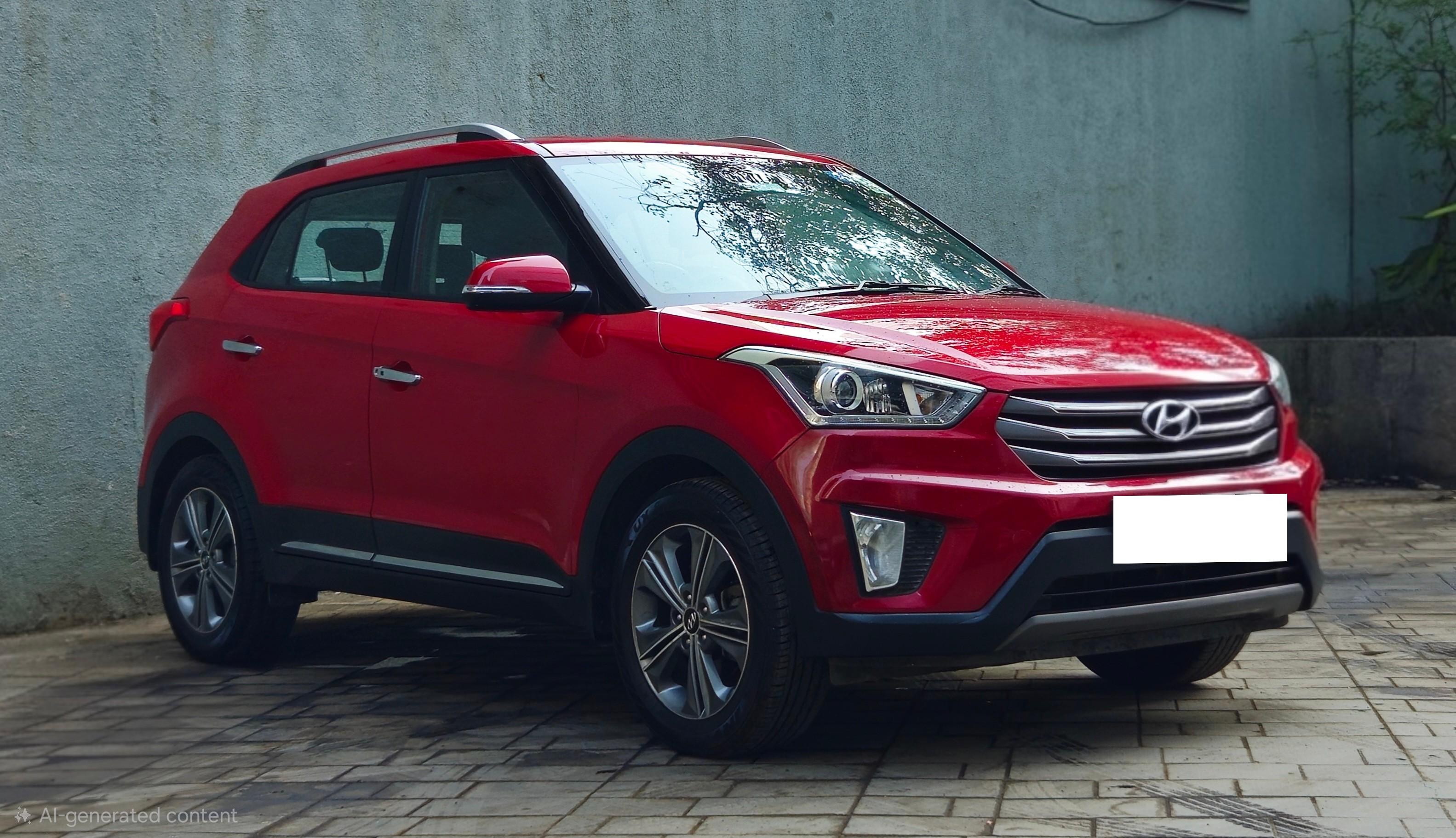 Used 2017 Hyundai Creta 1591 cc Petrol Automatic Car in Mumbai at ₹6.75 ...