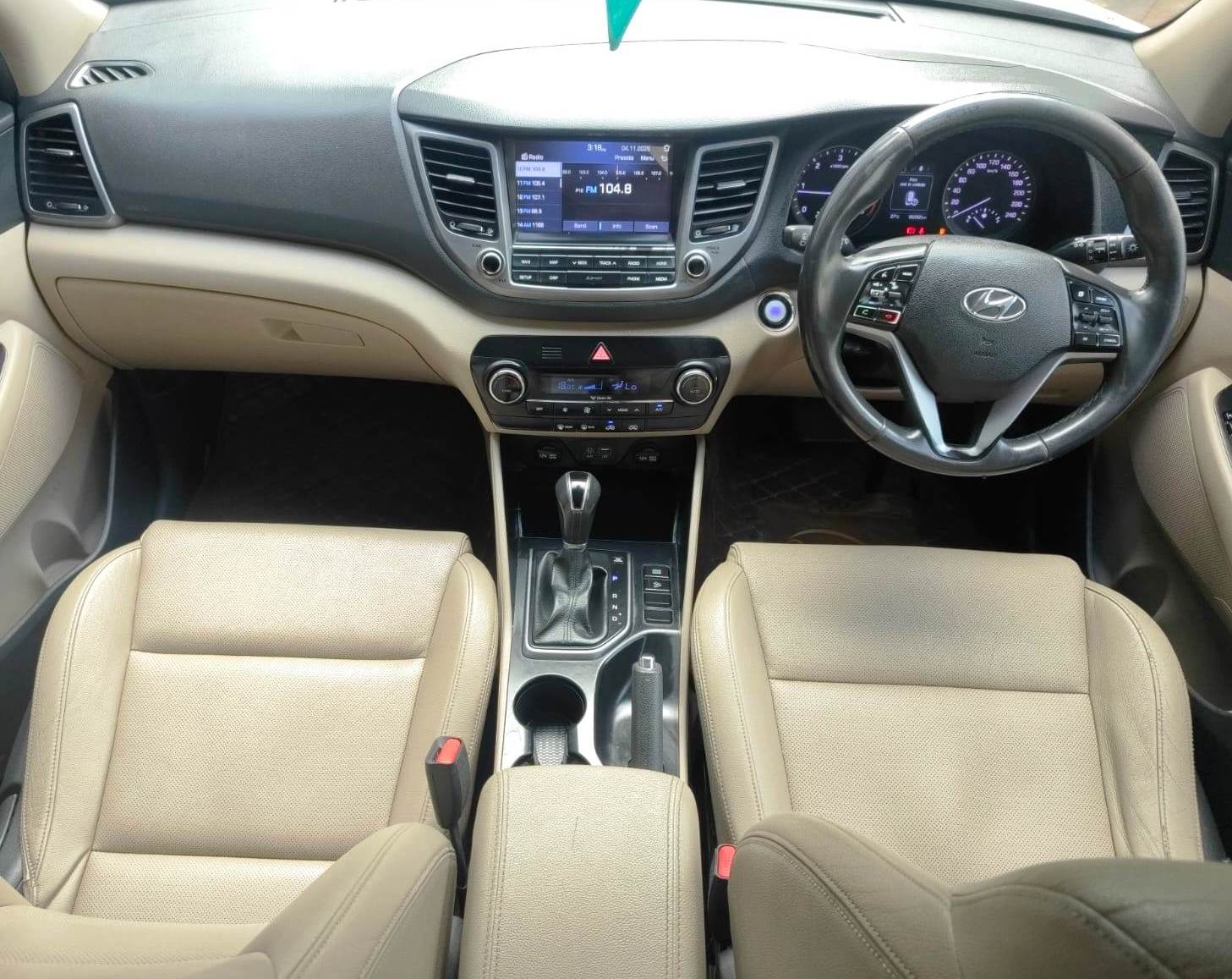 Buy Used Hyundai Tucson 2.0 e-VGT 2WD AT GL of 2018 model @ 9,95,000 ...