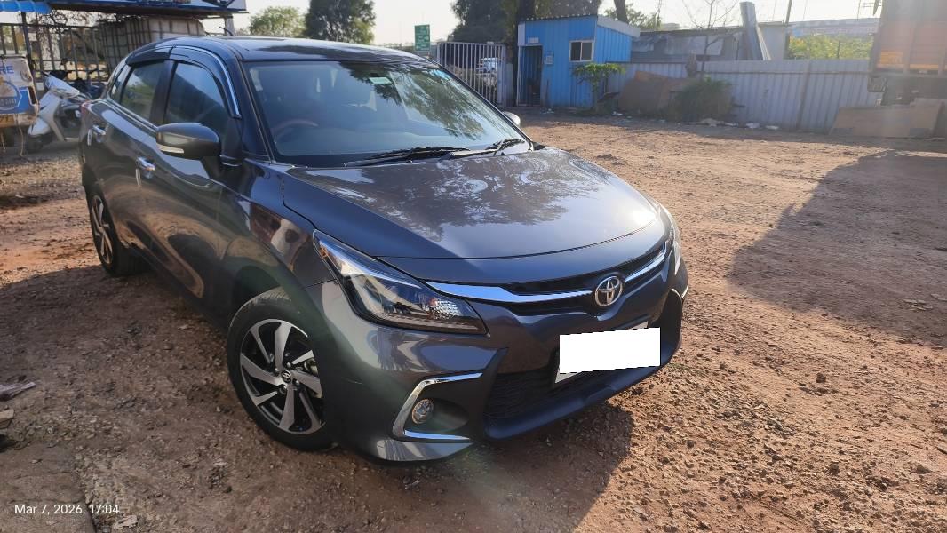 Used 2024 Toyota Glanza Petrol Manual in Ahmednagar at ₹8.50 Lakh ...