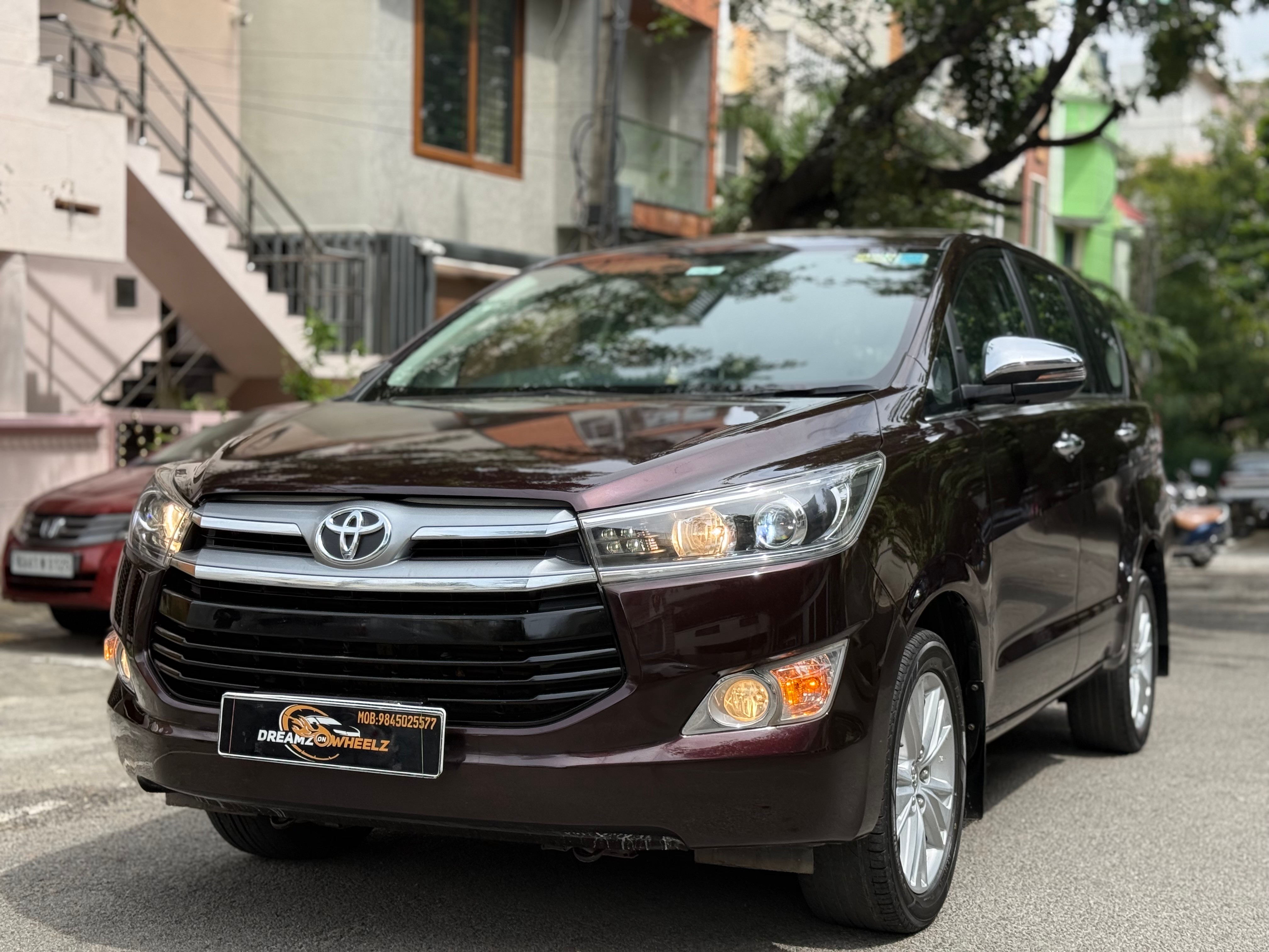 Used 2018 Toyota Innova Crysta 2393 cc Diesel Manual Car in Bangalore ...