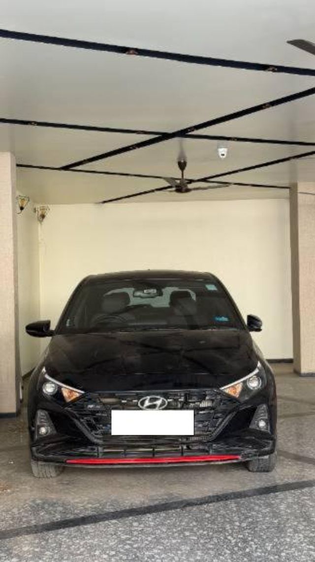 Used 2022 Hyundai i20 N Line Less Driven Petrol Automatic in Ahmedabad ...
