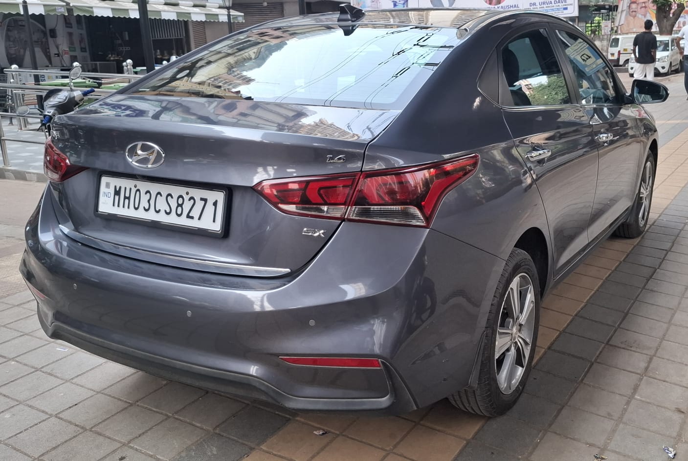 Buy Used Hyundai Verna VTVT 1.6 AT SX Option of 2018 model @ 7,55,000 ...