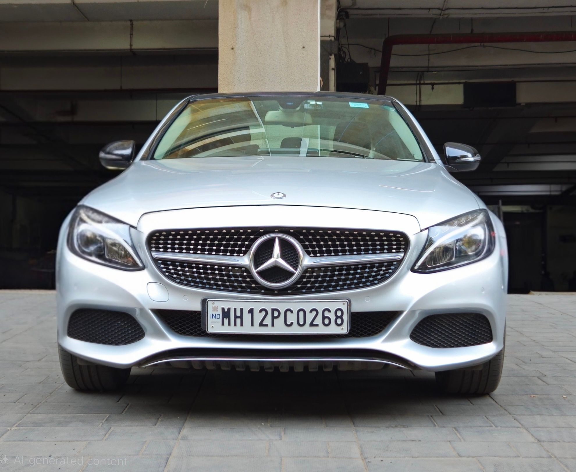 Used 2017 Mercedes-Benz New C-Class 1991 cc Petrol Automatic Car in ...