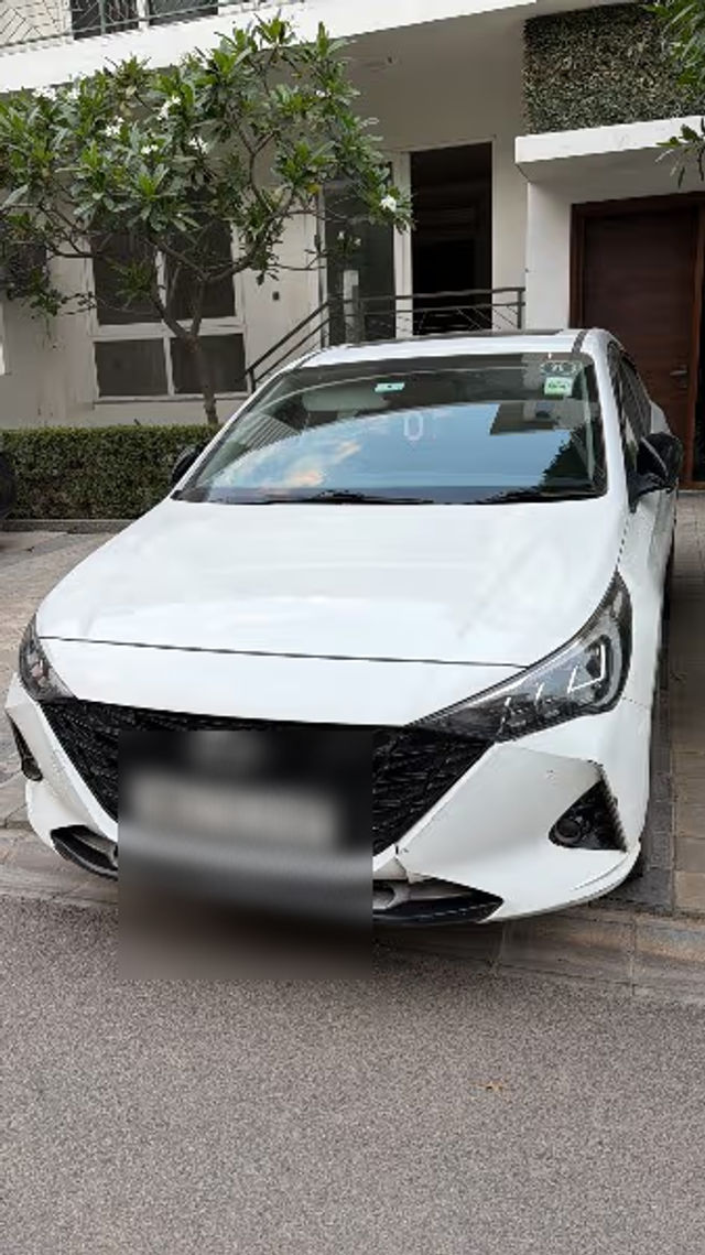 Used 2021 Hyundai Verna Petrol Automatic in Gurgaon at ₹9.20 Lakh ...