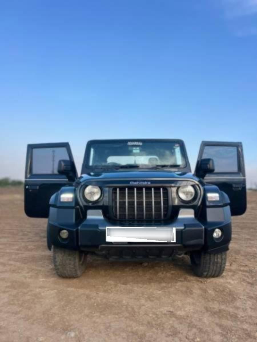 Buy Used Mahindra Thar LX 4WD Convert Top Diesel AT BSVI of 2022 model ...