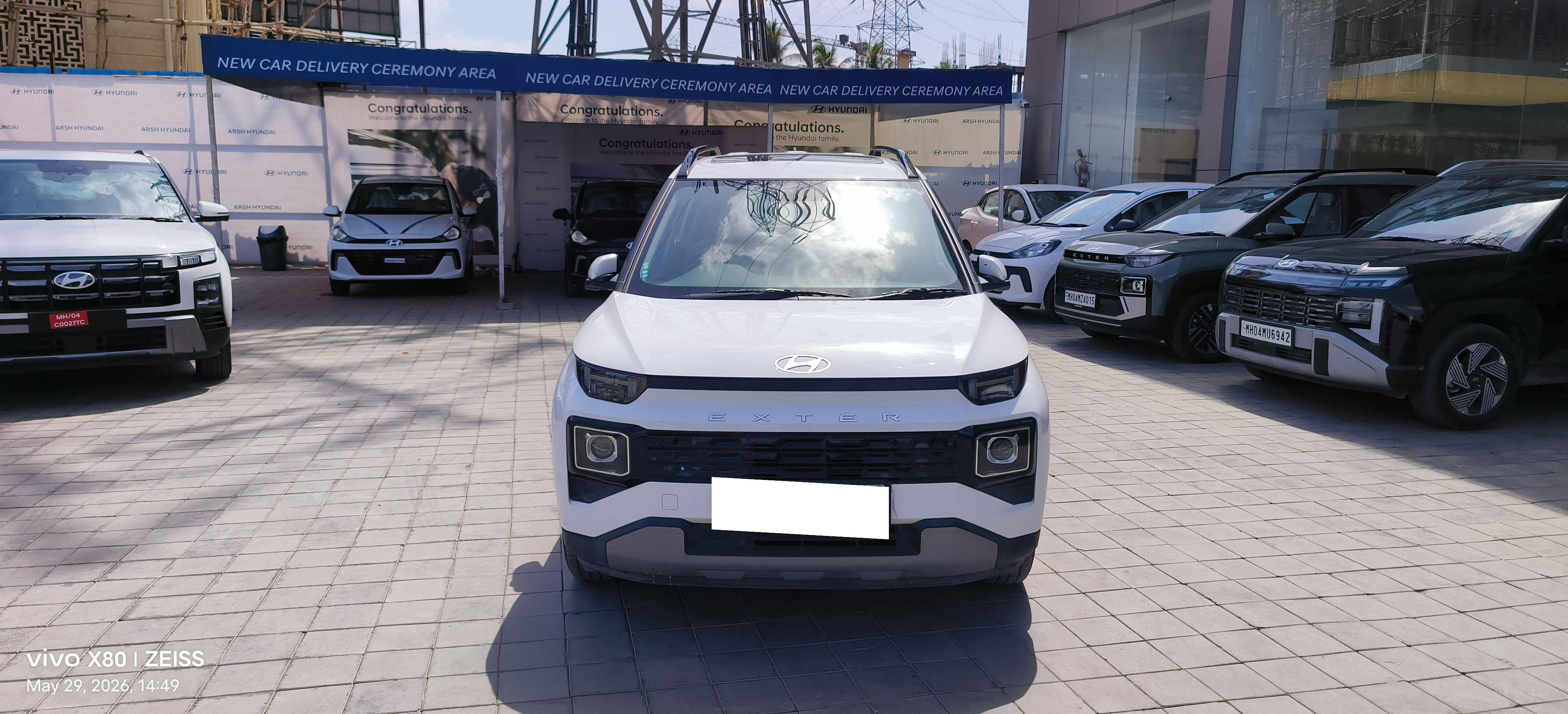 Used 2025 Hyundai Exter 1197 cc Petrol Automatic Car in Thane at ₹10.50 ...