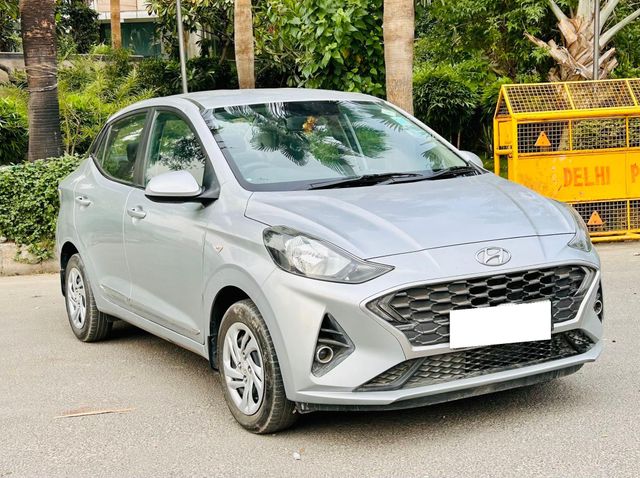 Used 2021 Hyundai Aura 1197 cc CNG Manual Car in New Delhi at ₹5.45 ...