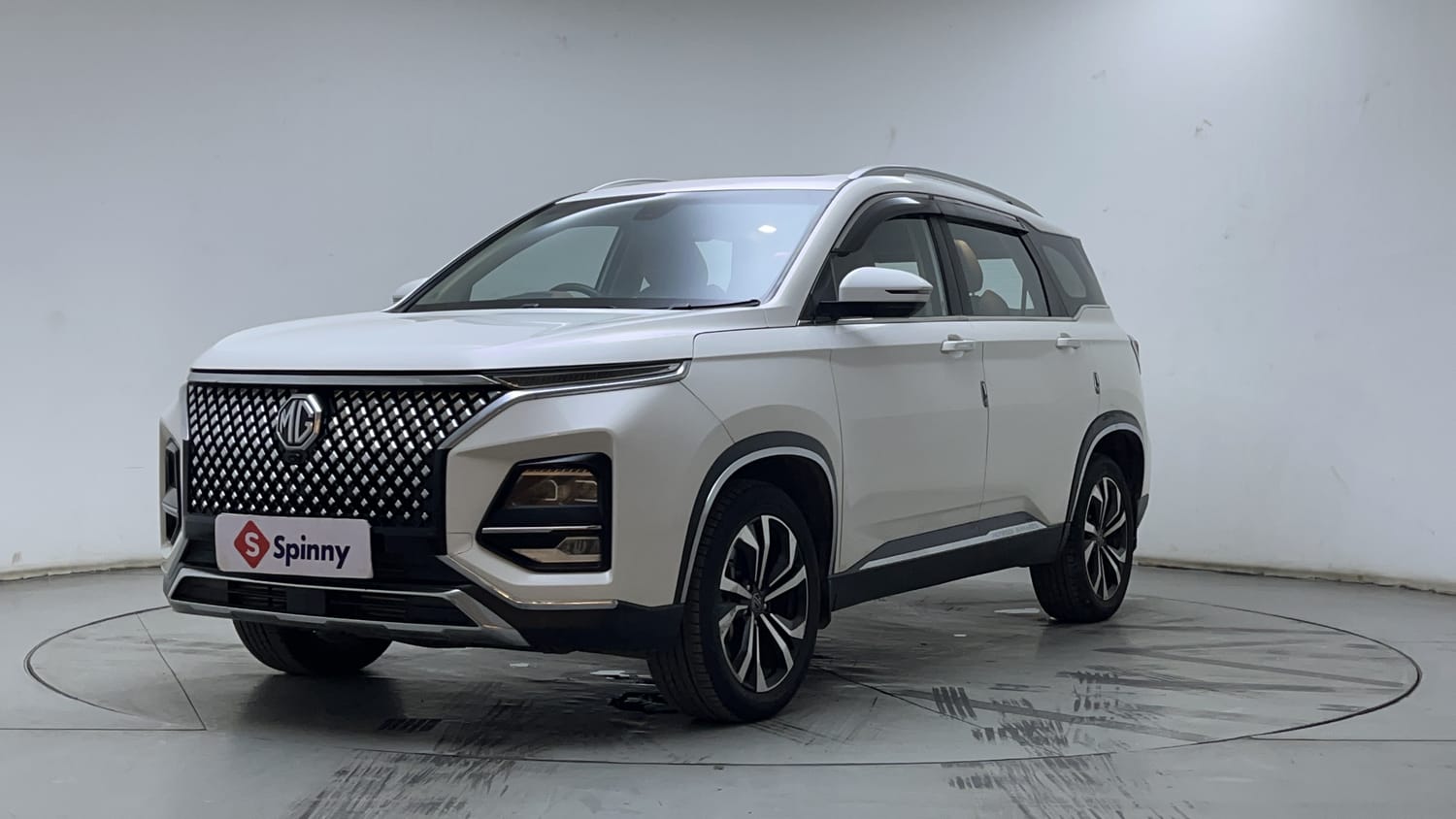 Used 2024 MG Hector Plus 1956 cc Diesel Manual Car in Hyderabad at ₹17. ...