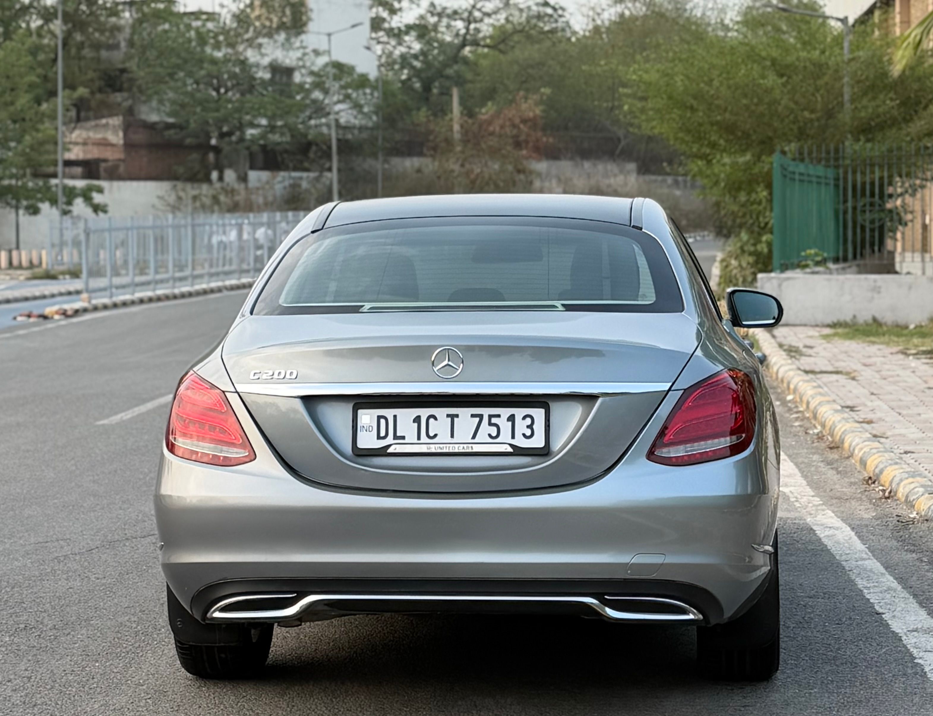 Buy Used Mercedes-Benz C-Class C 200 AVANTGARDE of 2015 model @ 14 ...