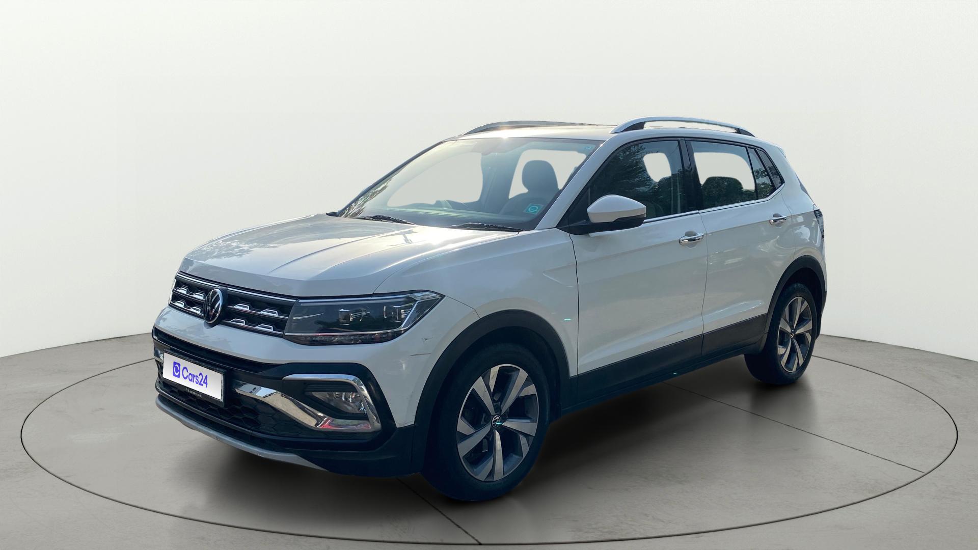 Buy Used Volkswagen Taigun 1.0 TSI Topline AT BSVI of 2022 model @ 9 ...