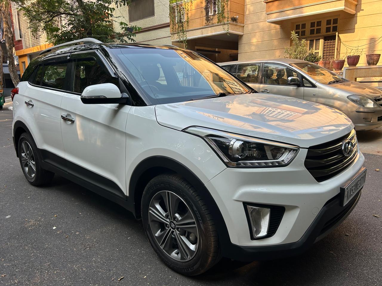 Buy Used Hyundai Creta 1.6 CRDi AT SX Plus of 2017 model @ 9,25,000 INR ...