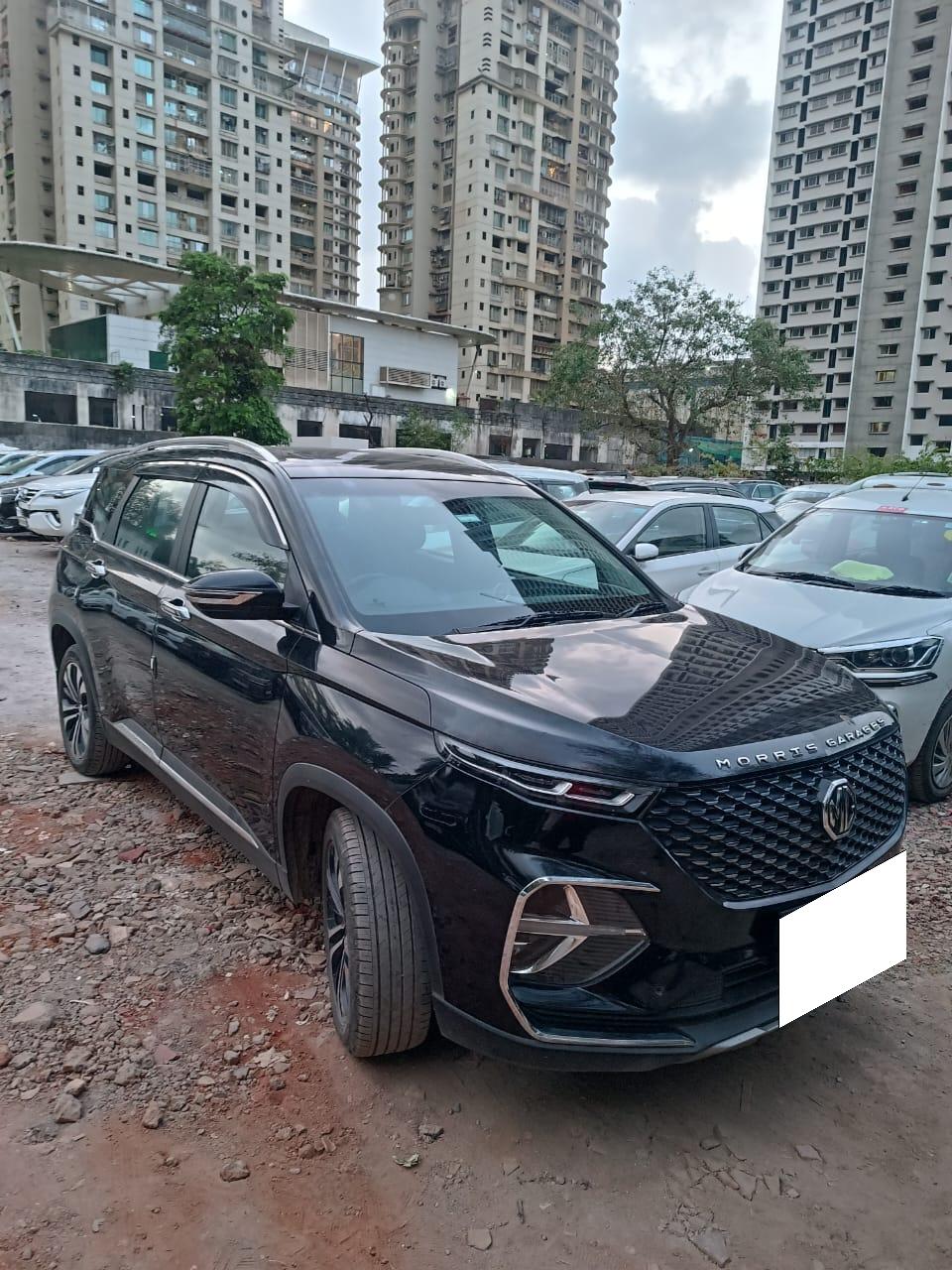 Used 2021 MG Hector Plus 1451 cc Petrol Automatic Car in Mumbai at ₹14. ...
