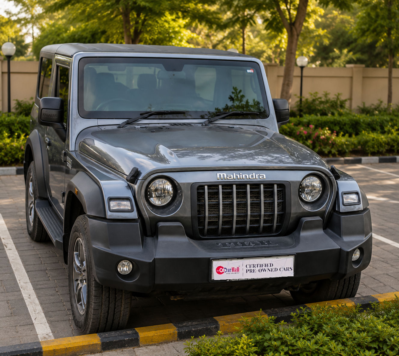 Buy Used Mahindra Thar LX 4WD Hard Top Diesel AT BSVI of 2022 model ...