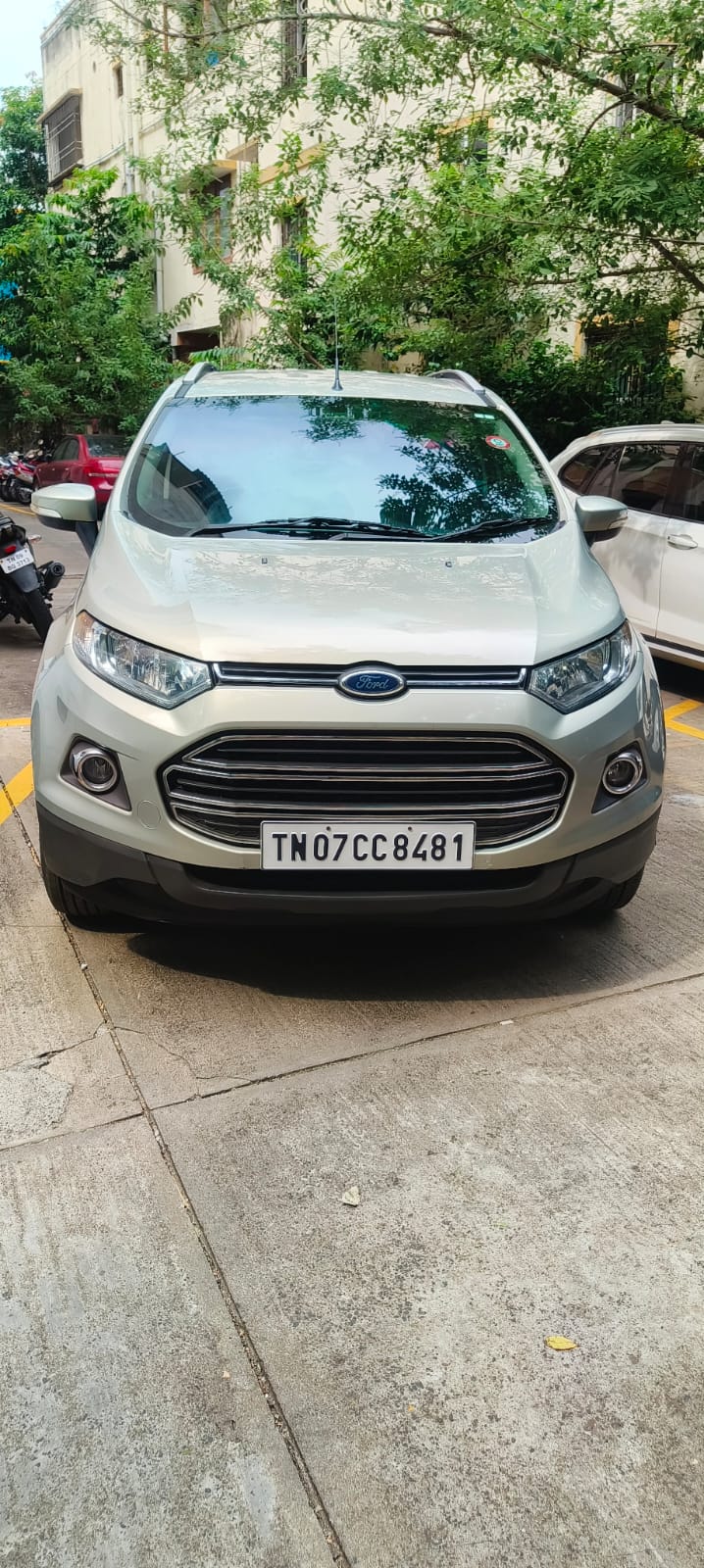 Used 2015 Ford EcoSport 1499 cc Petrol Automatic Car in Chennai at ₹5. ...