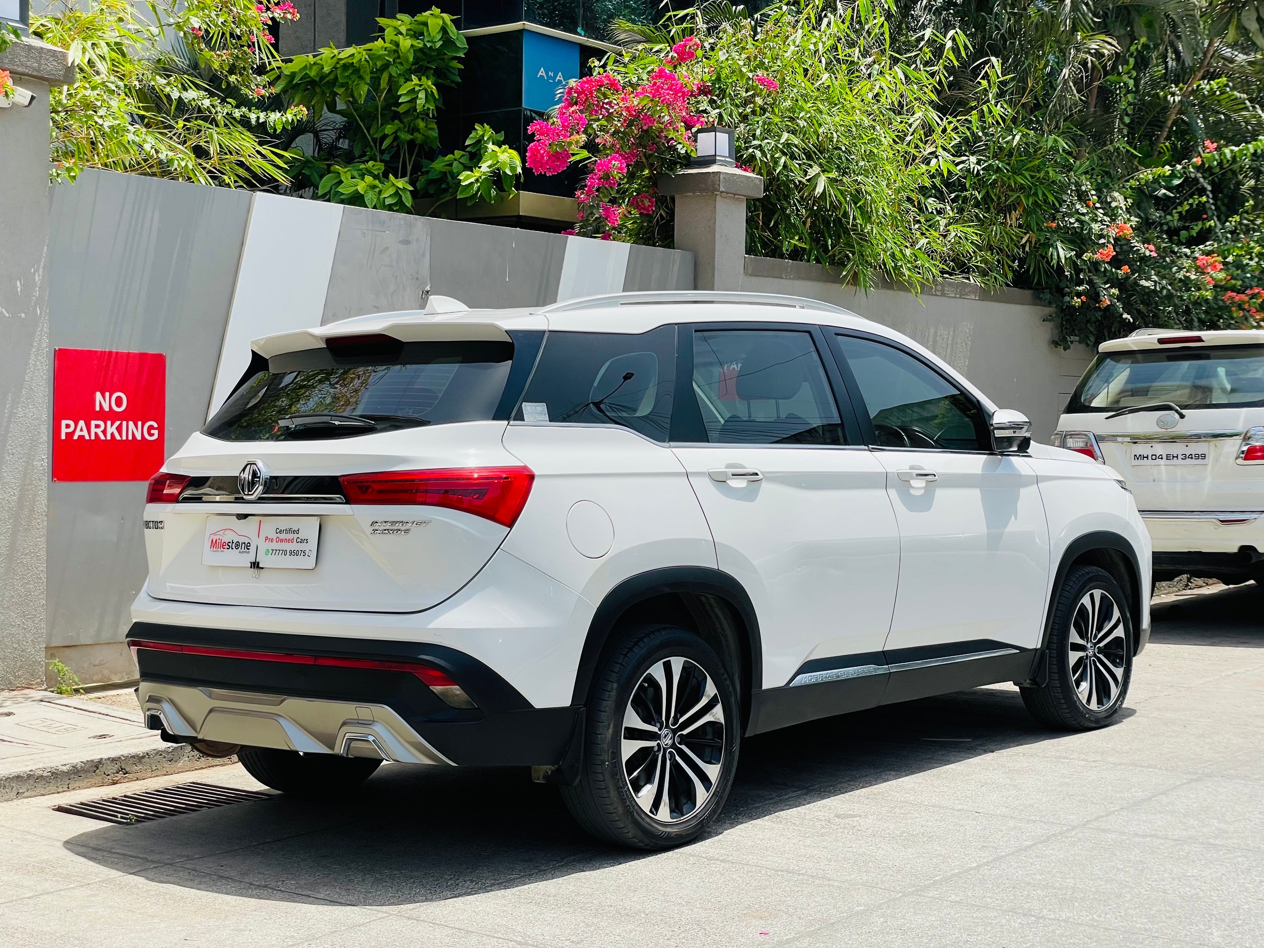 Buy Used MG Hector Sharp EX CVT of 2022 model @ 11,25,000 INR in Mumbai ...