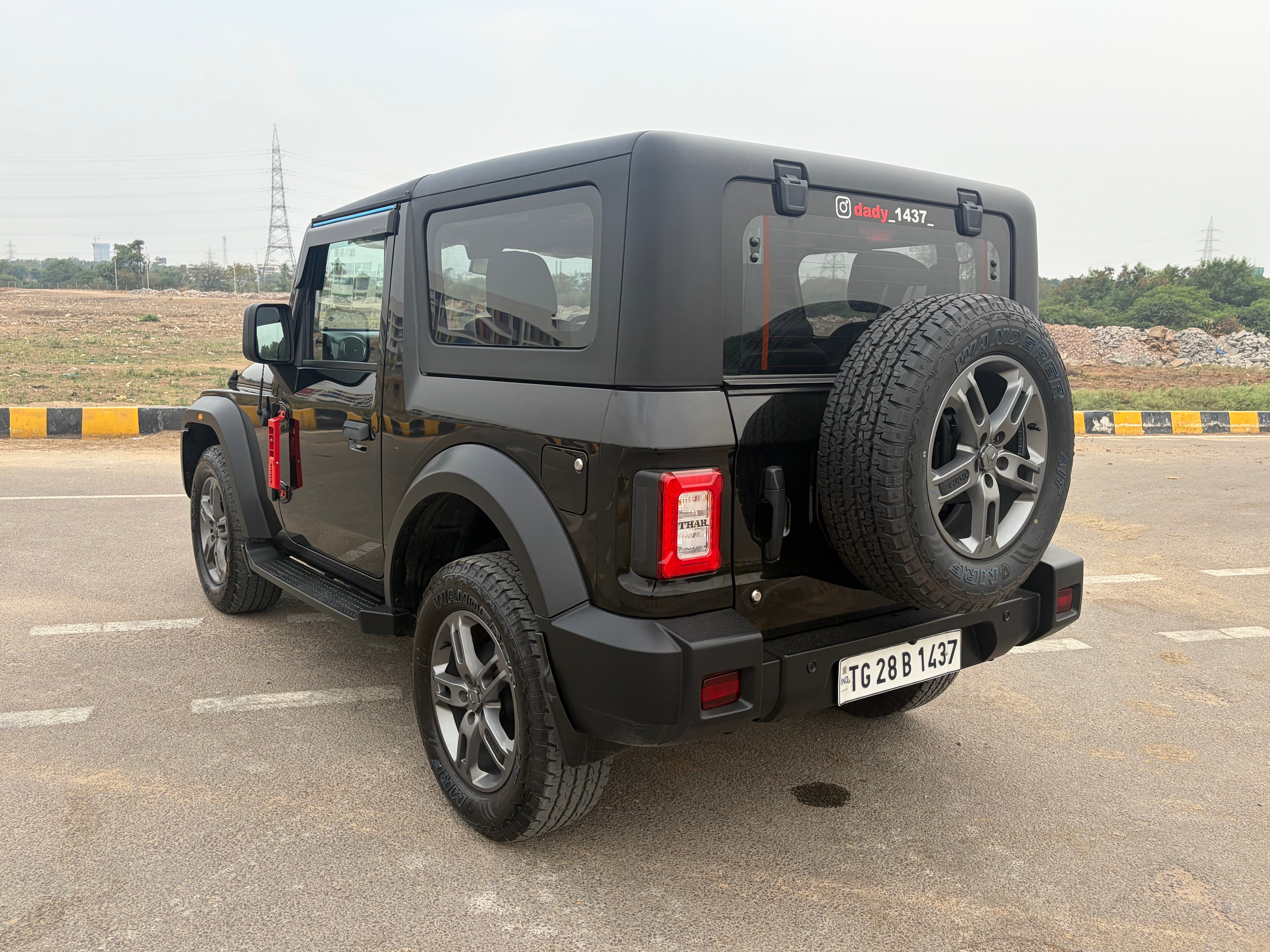 Buy Used Mahindra Thar LX Hard Top Diesel RWD of 2025 model @ 13,75,000 ...