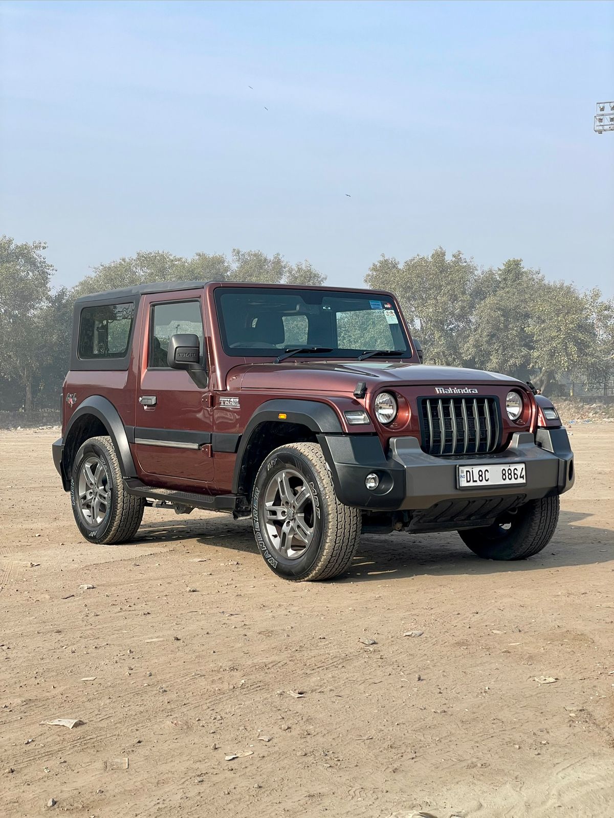 Buy Used Mahindra Thar LX 4WD Convert Top AT BSVI of 2021 model @ 10 ...