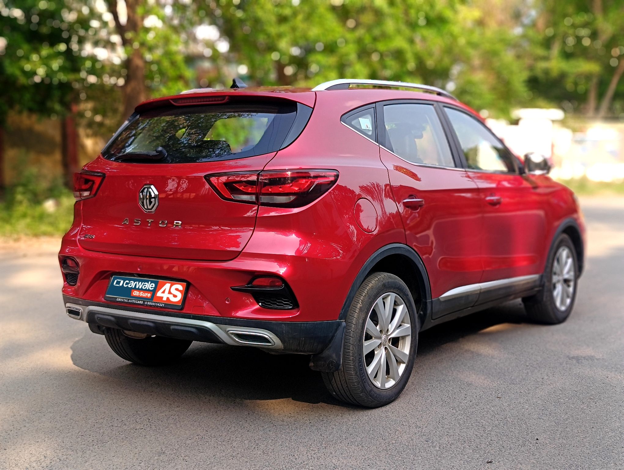 Buy Used MG Astor Smart CVT BSVI of 2022 model @ 8,90,000 INR in Delhi ...