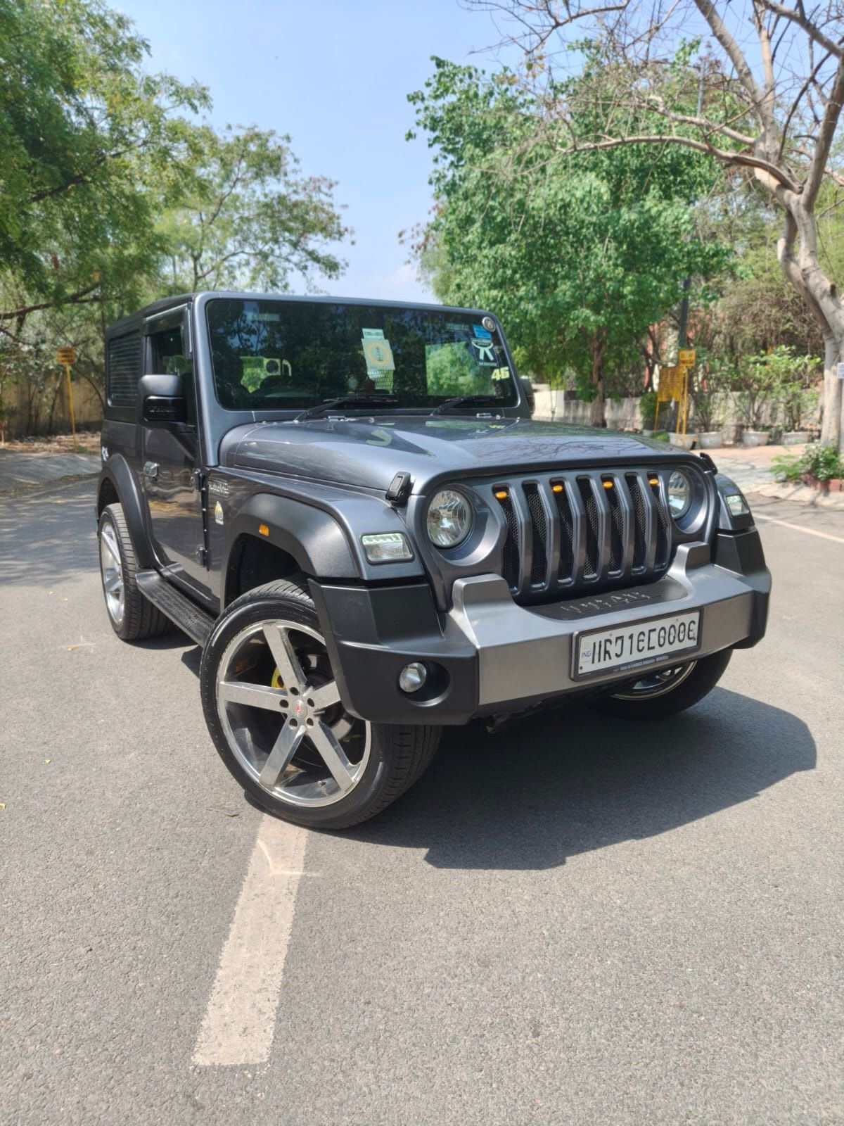 Used 2021 Mahindra Thar 1997 cc Petrol Automatic Car in New Delhi at ...