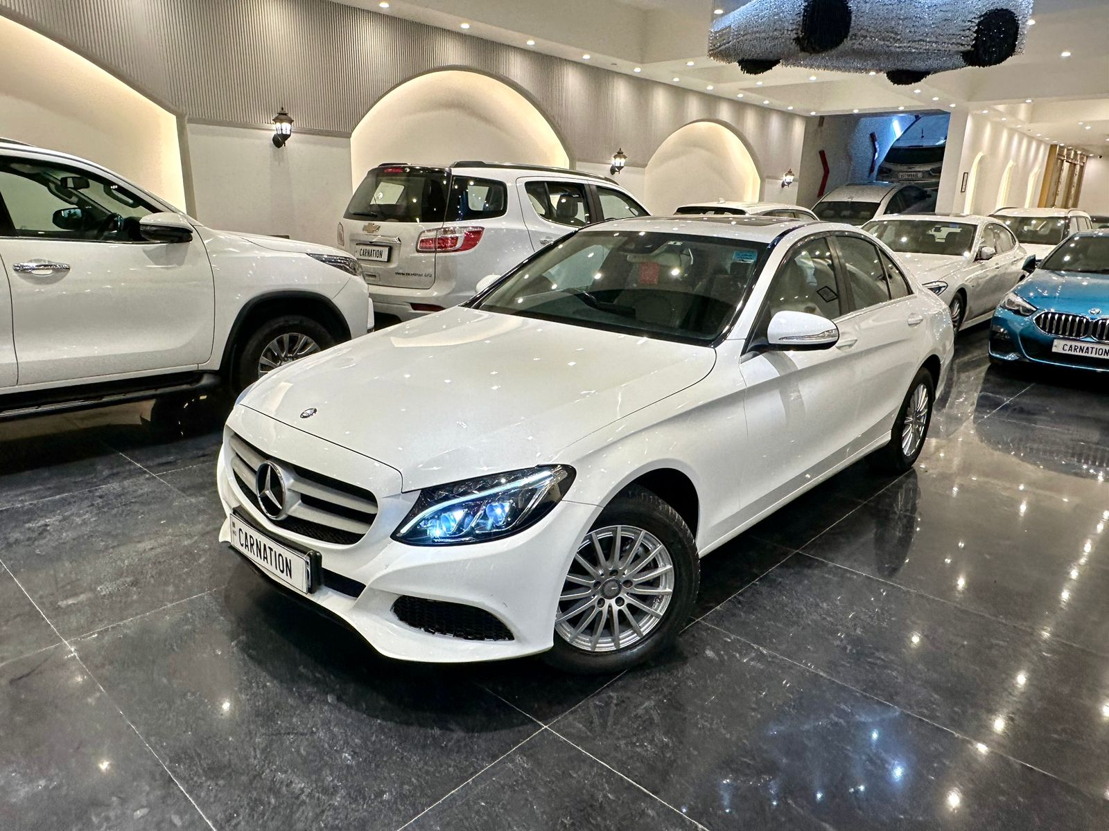 Buy Used Mercedes-Benz C-Class C 220 CDI Avantgarde of 2015 model @ 12 ...