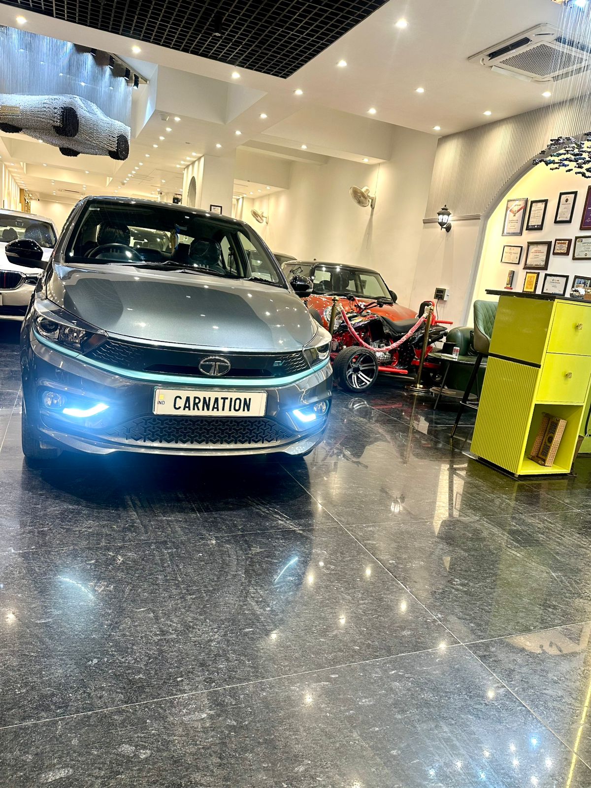 Used 2023 Tata Tigor EV Electric Automatic Car in New Delhi at ₹7.50 ...
