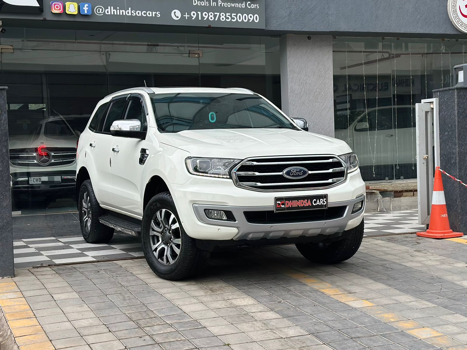 Used 2020 Ford Endeavour 1996 cc Diesel Automatic Car in Mohali at ₹25. ...