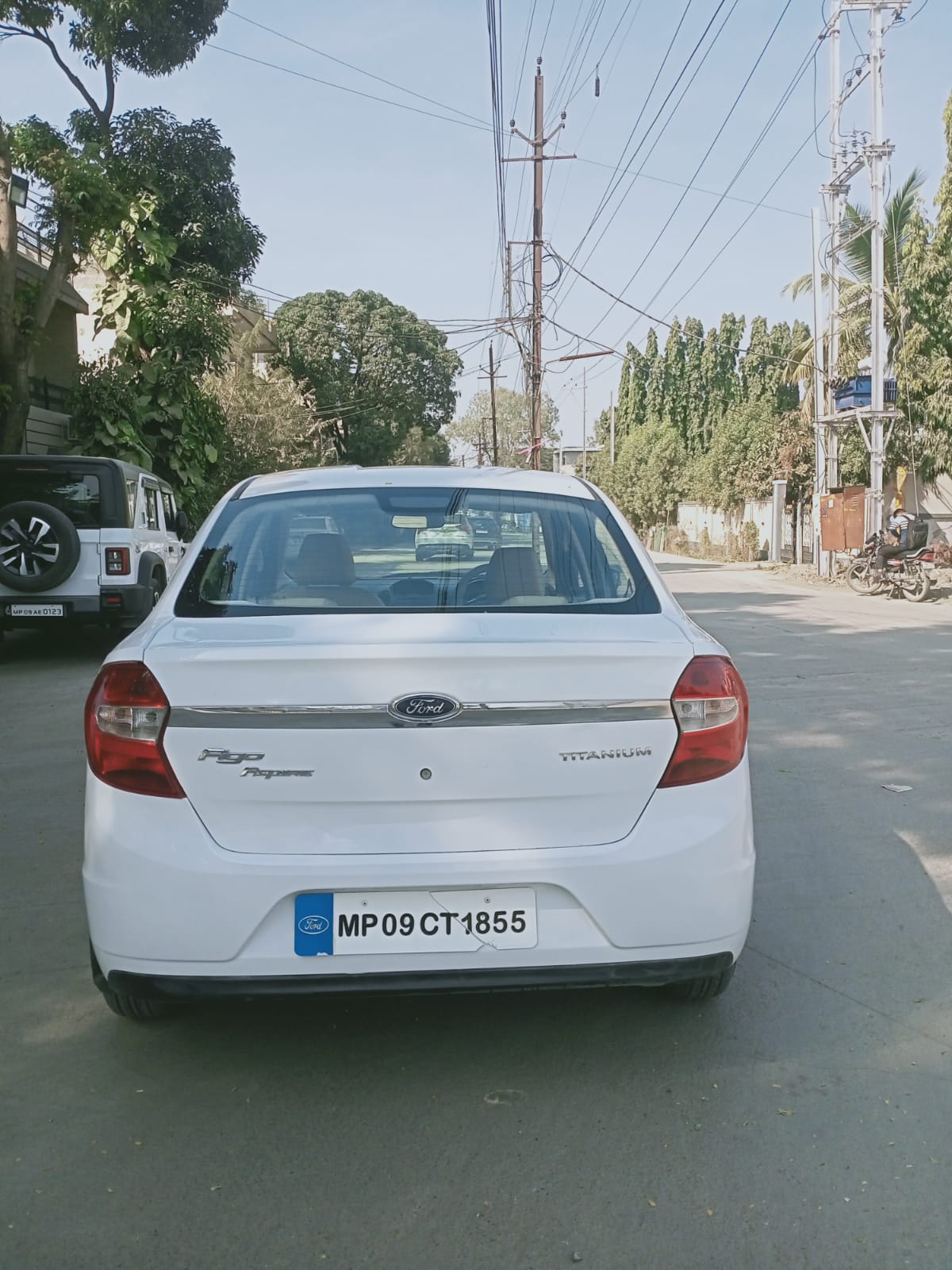 Buy Used Ford Aspire 1.2 Ti-VCT Titanium Plus of 2015 model @ 3,75,000 ...