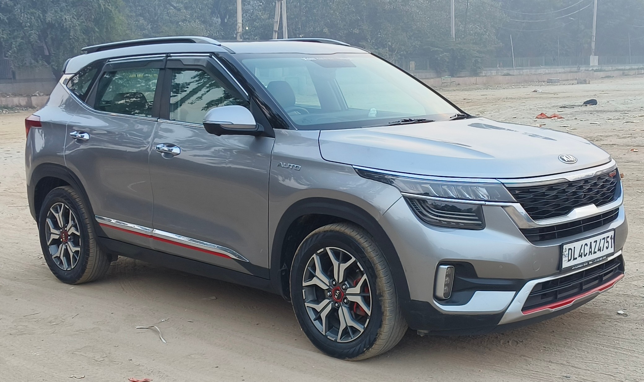 Buy Used Kia Seltos GTX Plus Diesel AT of 2020 model @ 9,45,000 INR in ...