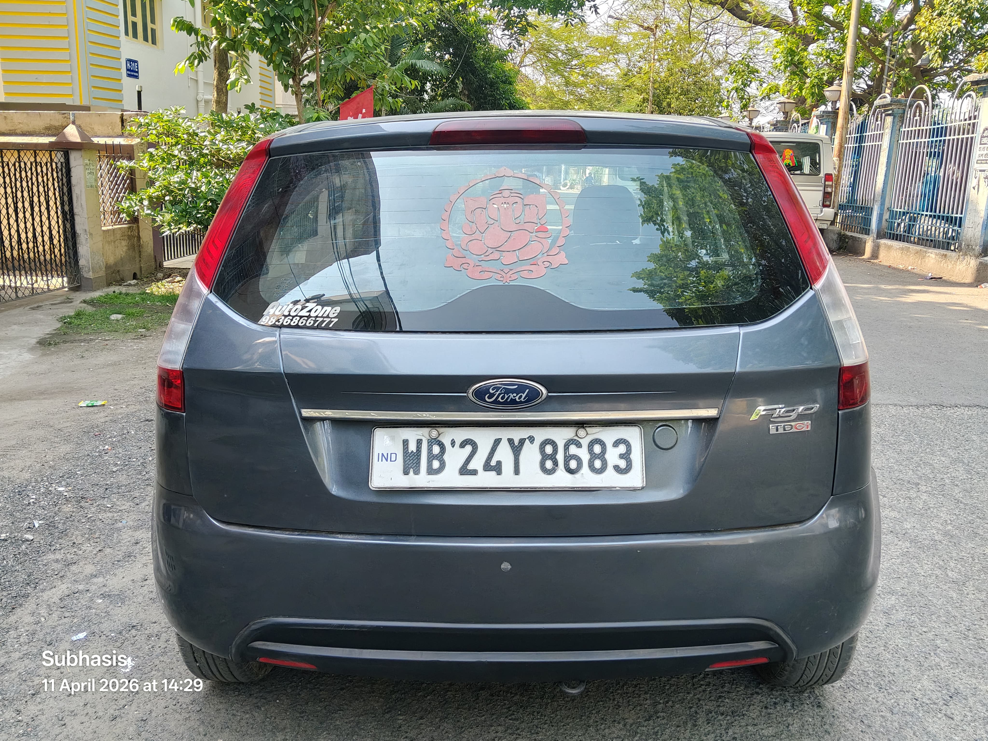 Buy Used Ford Figo Diesel ZXI of 2015 model @ 2,15,000 INR in Kolkata ...