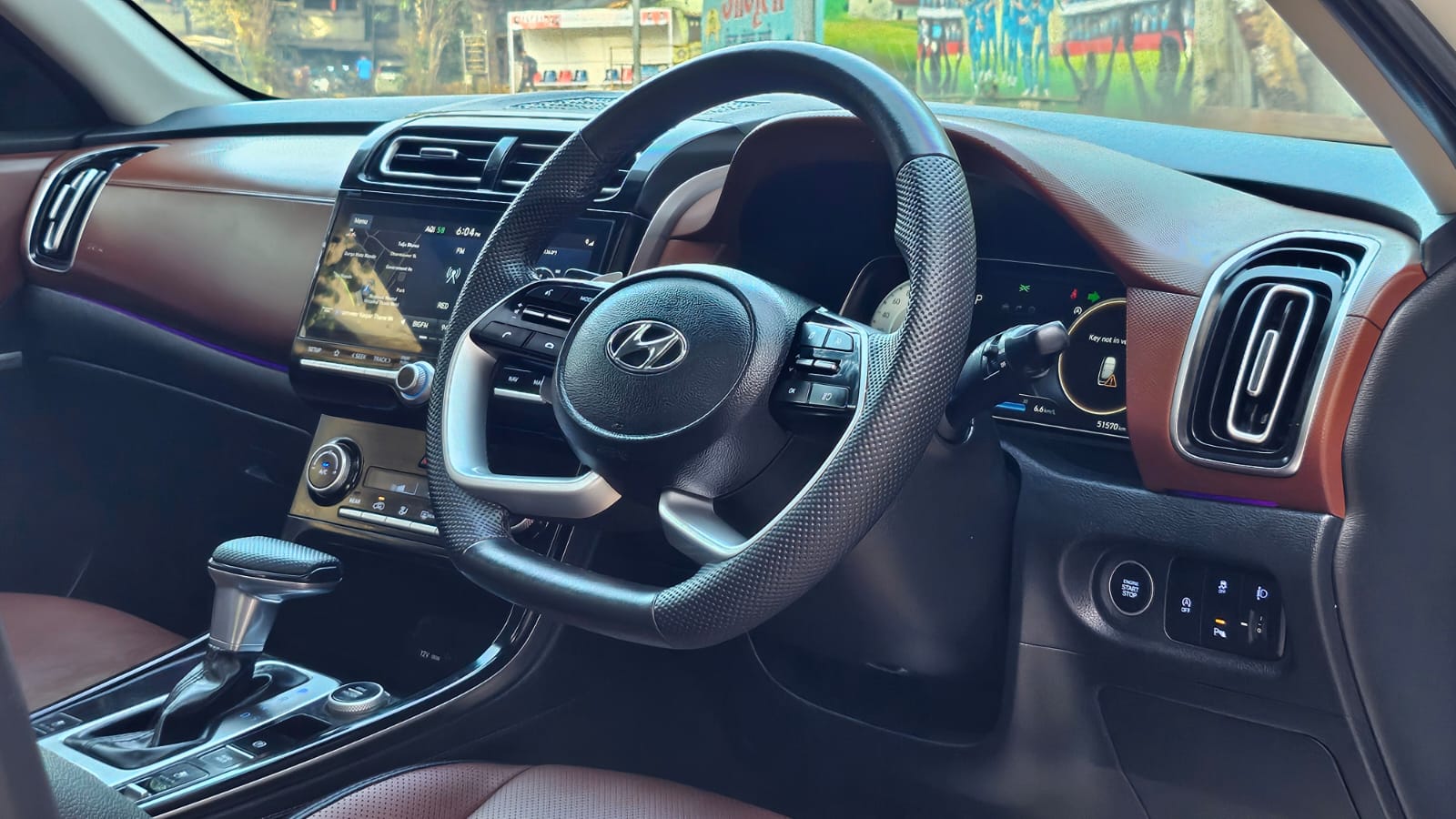 Buy Used Hyundai Alcazar 1.5 Signature Optional 7-Seater Diesel AT of ...