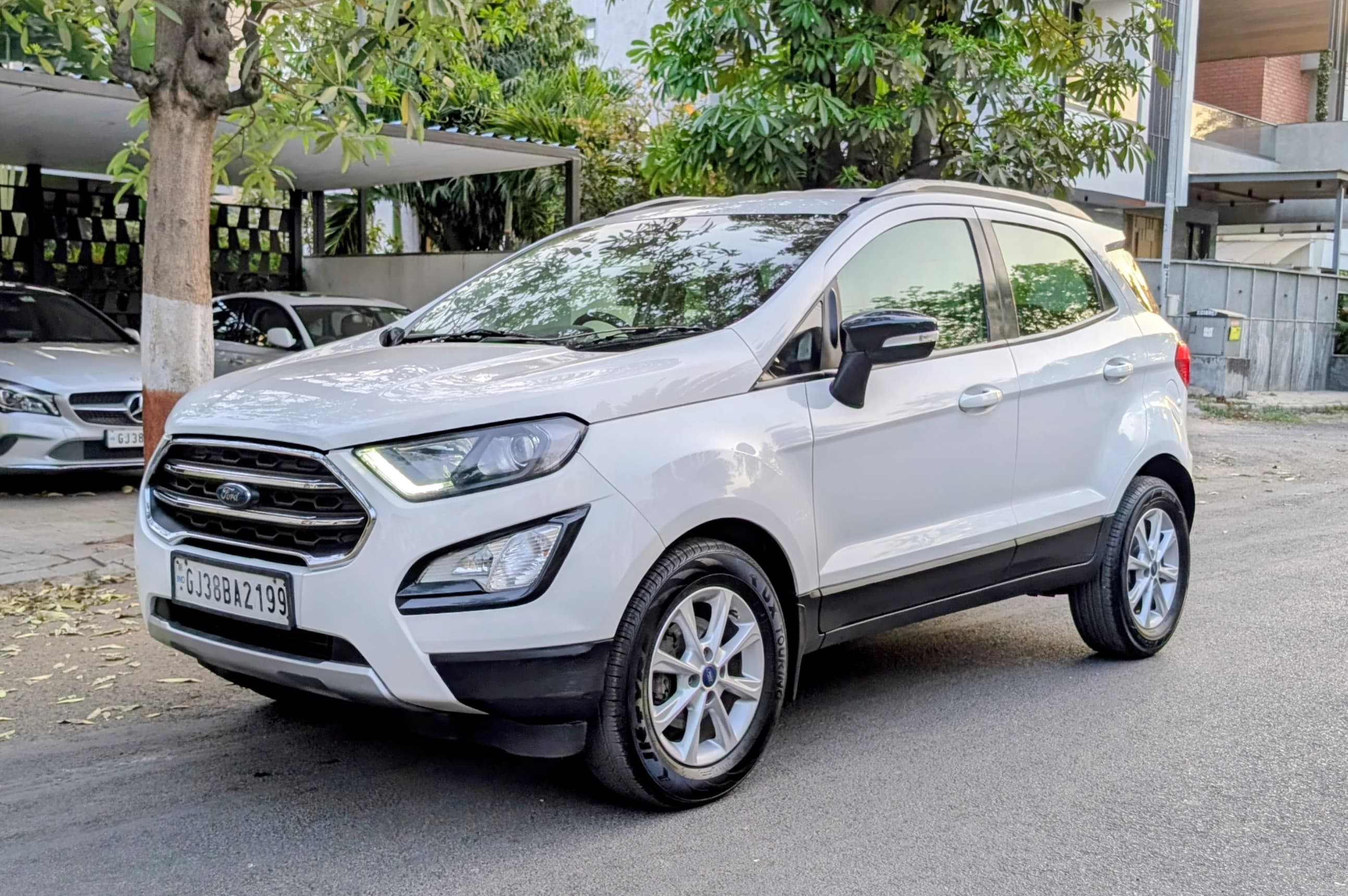 Buy Used Ford Ecosport 1.5 Diesel Titanium BSIV of 2018 model @ 5 ...
