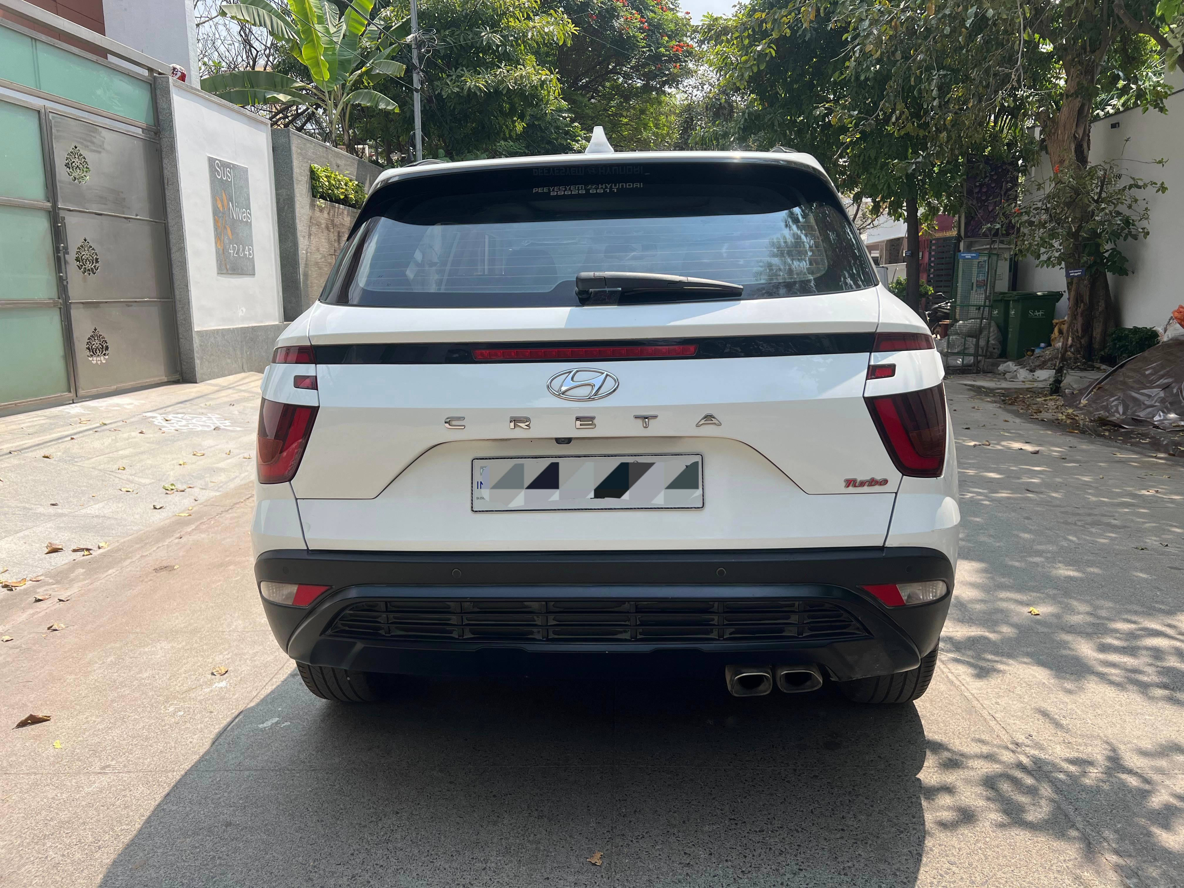 Buy Used Hyundai Creta SX Opt Turbo BSVI of 2022 model @ 14,50,000 INR ...