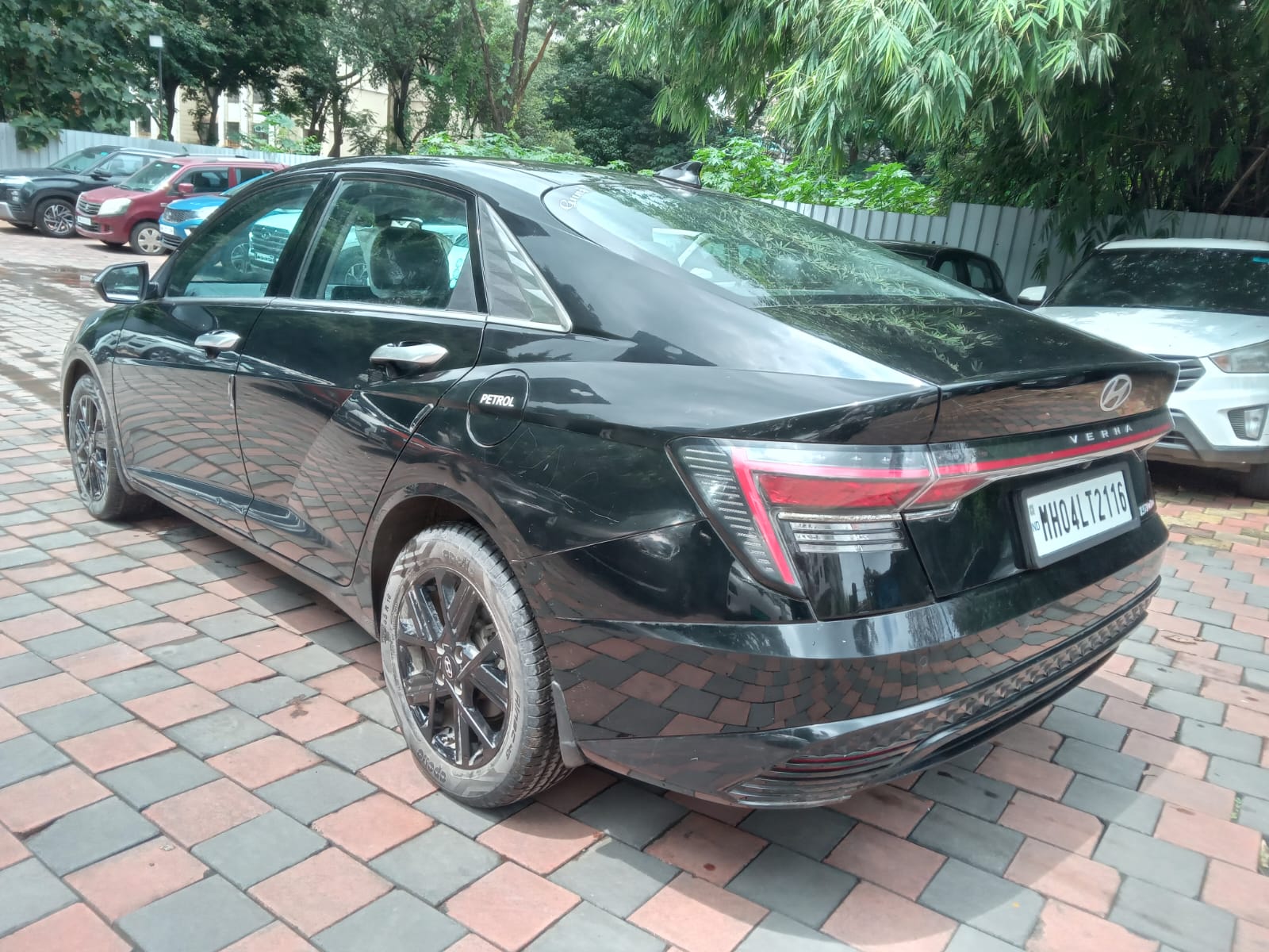 Buy Used Hyundai Verna SX Opt Turbo DCT of 2023 model @ 13,25,000 INR ...