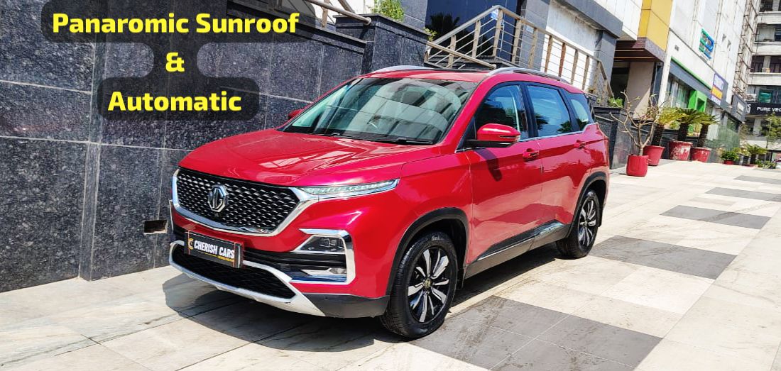 Used 2020 MG Hector Plus 1451 cc Petrol Automatic Car in New Delhi at ...