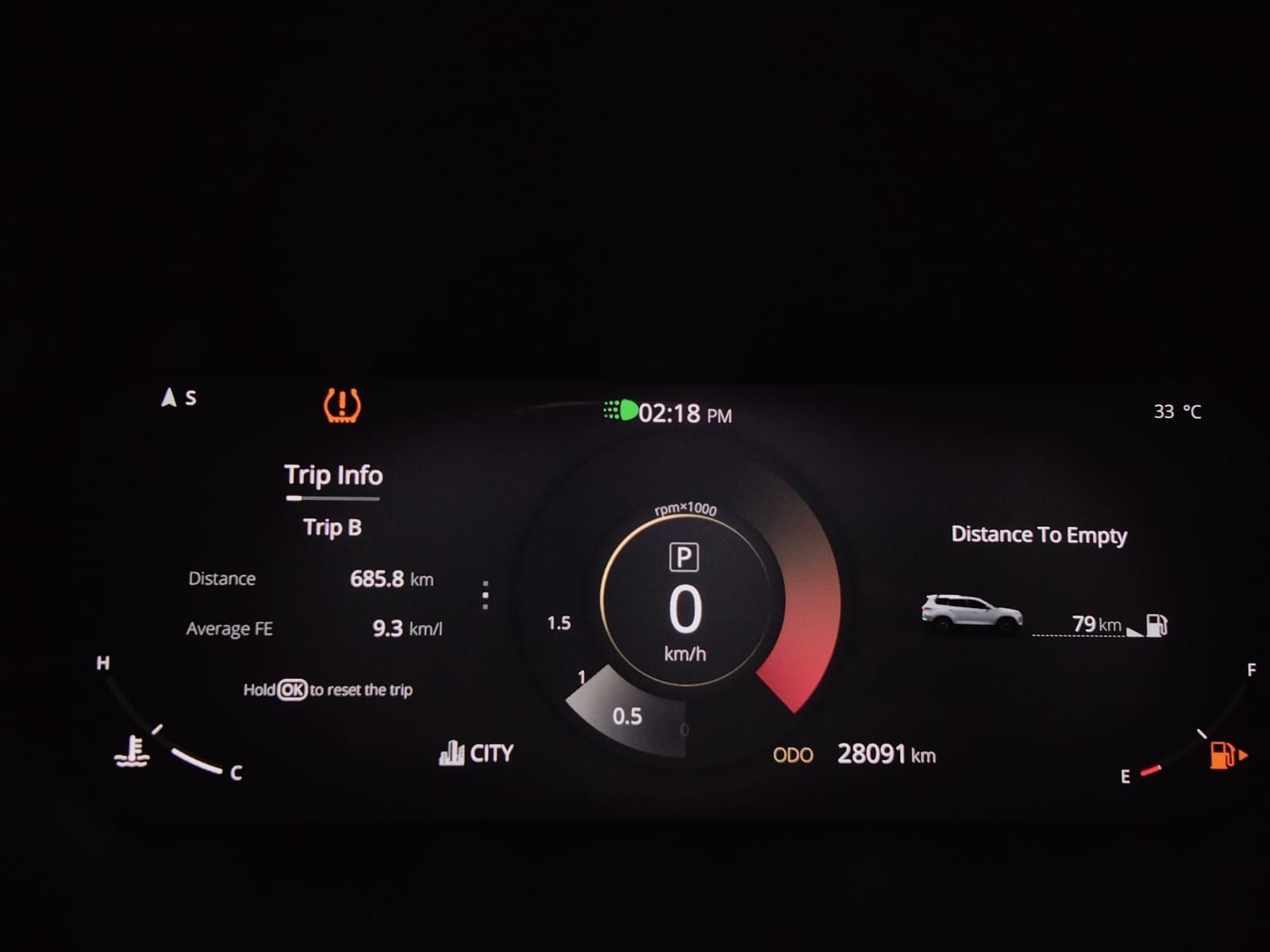 Buy Used Tata Safari Accomplished Dark AT of 2024 model @ 22,50,000 INR ...