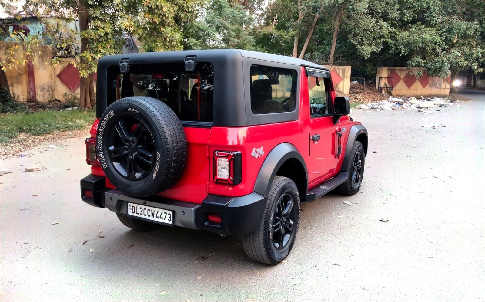 Buy Used Mahindra Thar LX 4WD Hard Top Diesel AT BSVI of 2022 model ...