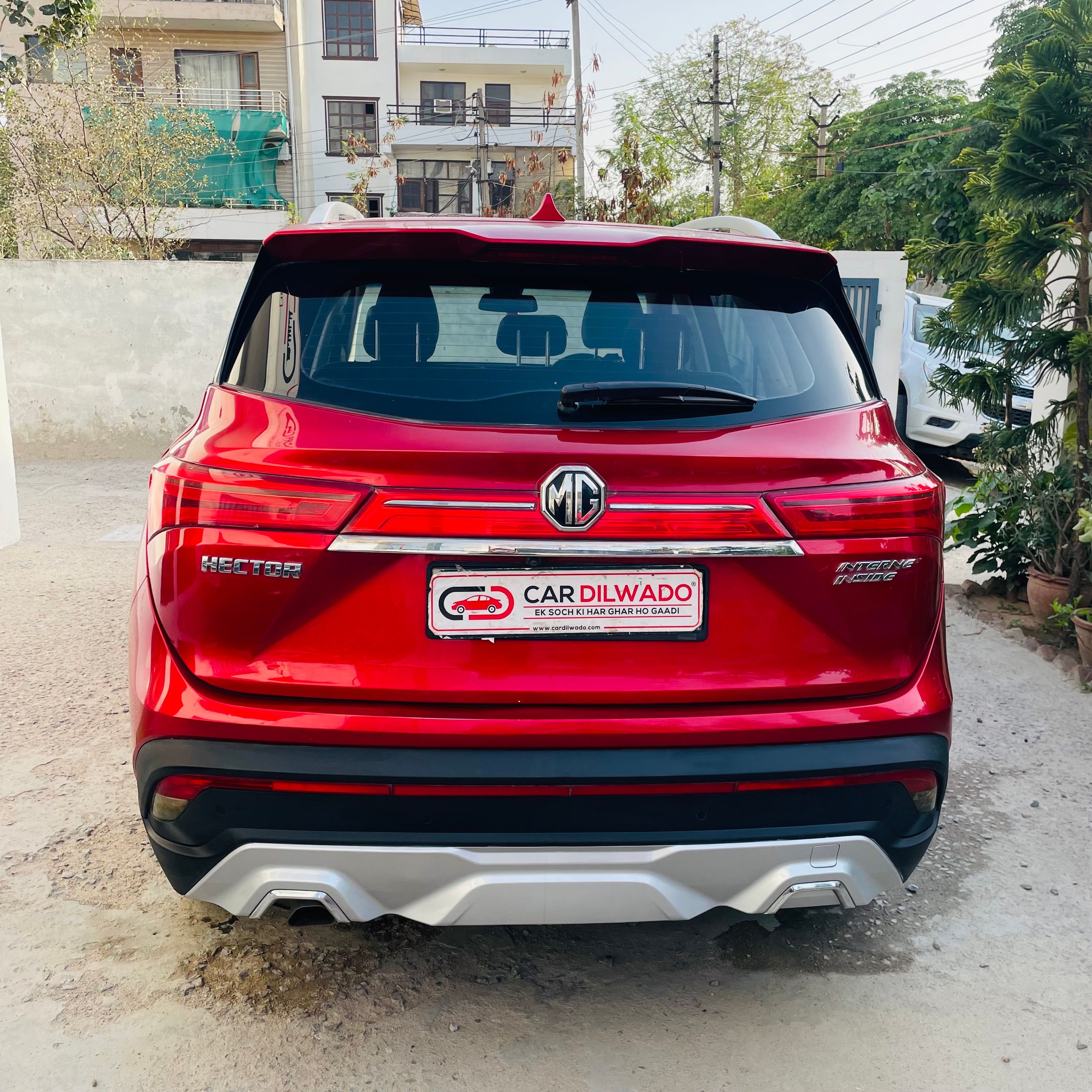 Buy Used MG Hector Plus Sharp DCT of 2020 model @ 10,60,000 INR in ...