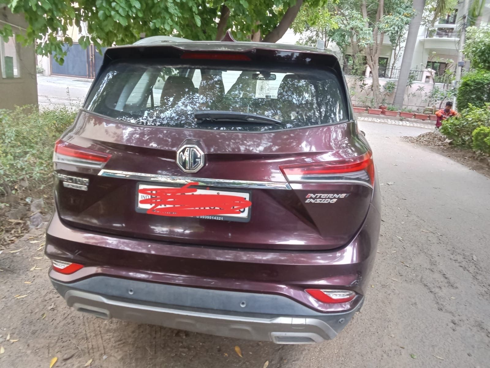 Buy Used MG Hector Plus Sharp DCT of 2021 model @ 10,00,000 INR in ...