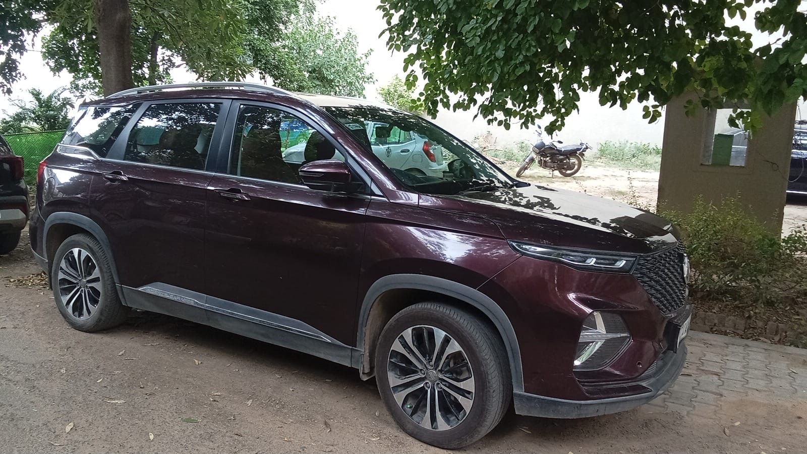 Used 2021 MG Hector Plus 1451 cc Petrol Automatic Car in New Delhi at ...