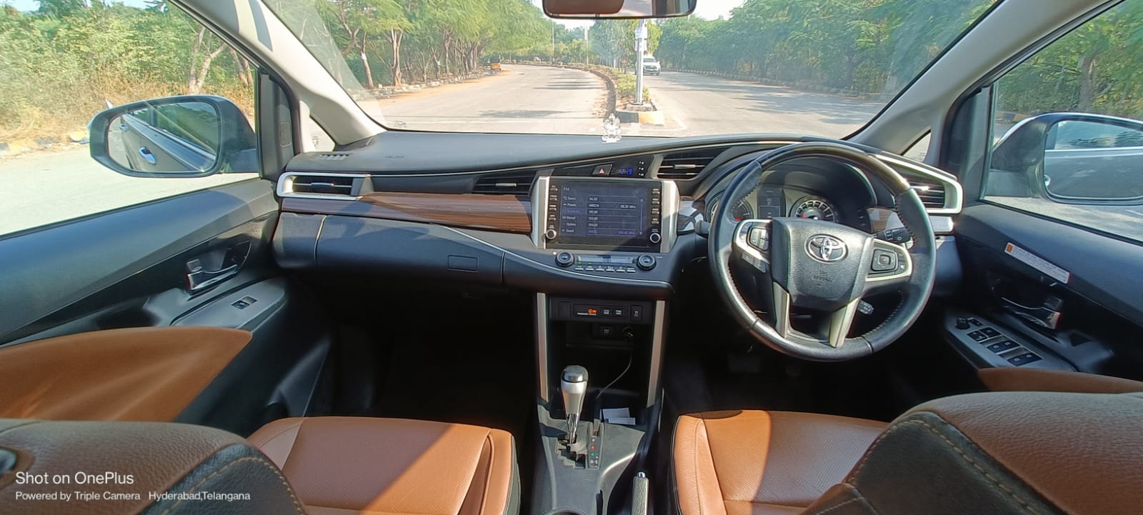 Buy Used Toyota Innova Crysta 2.4 ZX 7 STR AT of 2021 model @ 23,25,000 INR in Hyderabad ...