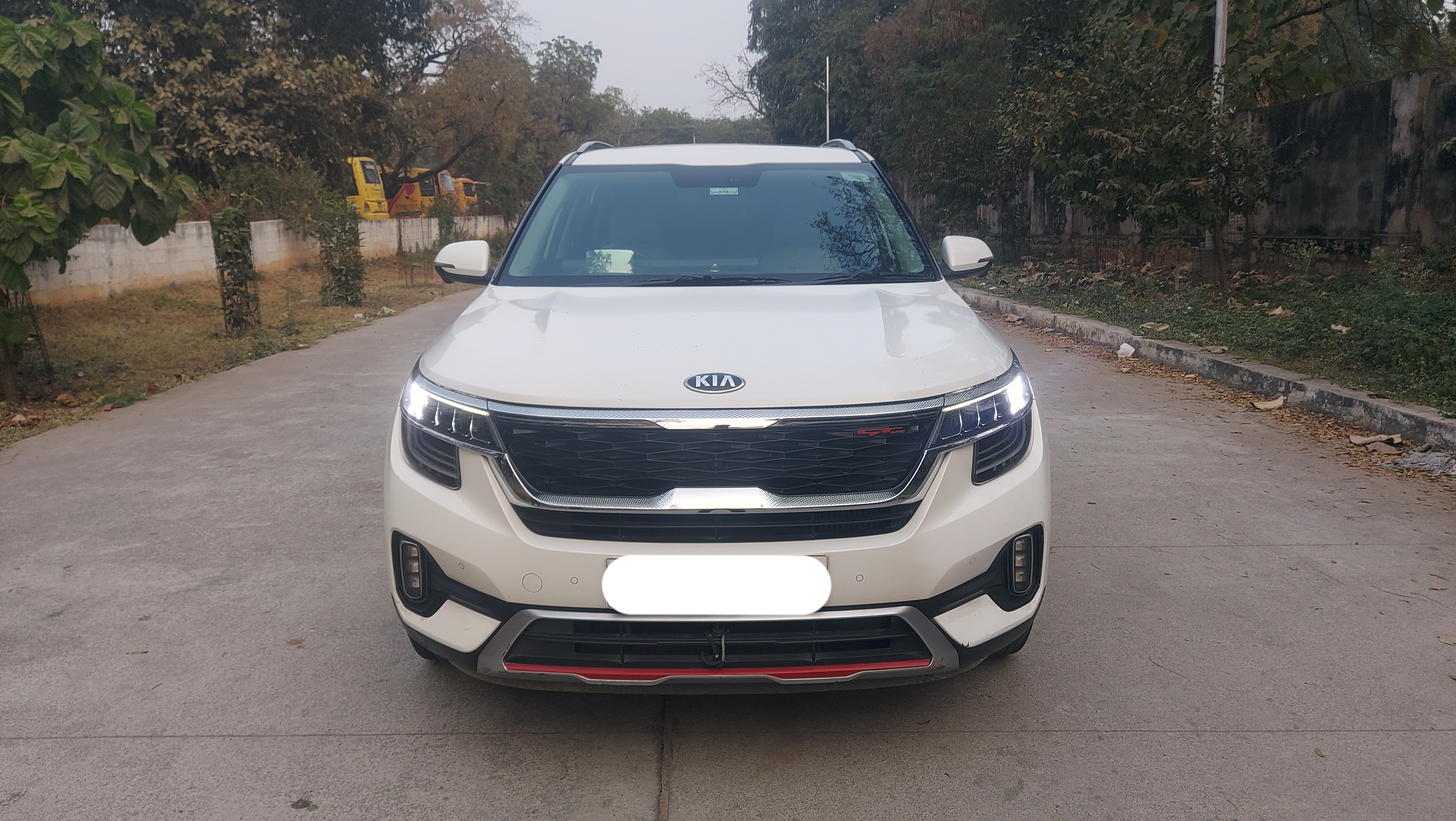 Used 2019 Kia Seltos 1353 cc Petrol Automatic Car in Hyderabad at ₹11. ...