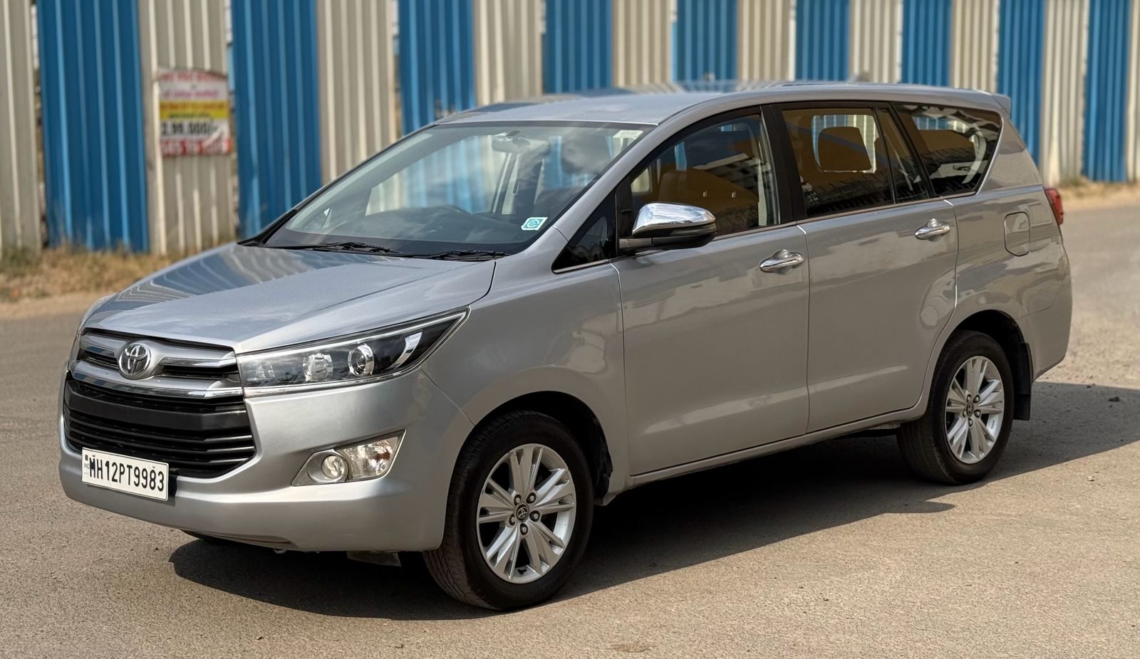 Buy Used Toyota Innova Crysta 2.8 ZX AT BSIV of 2018 model @ 18,85,000 ...