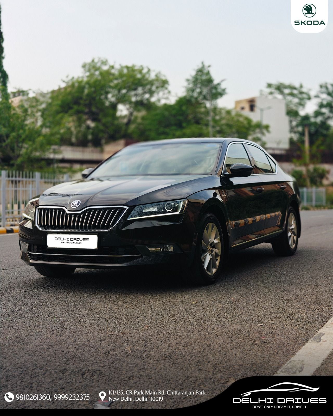 Buy Used Skoda Superb LK 1.8 TSI AT of 2020 model @ 17,99,000 INR in ...