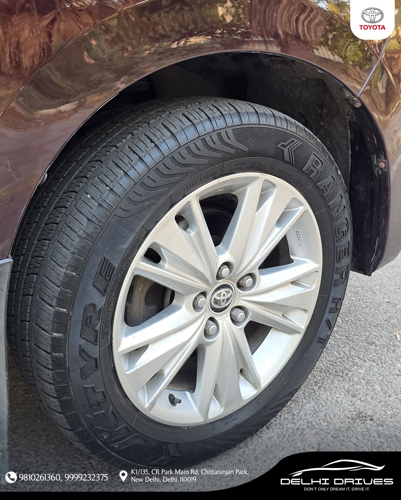 Buy Used Toyota Innova 2.5 ZX Diesel 7 Seater of 2016 model @ 10,90,000 ...