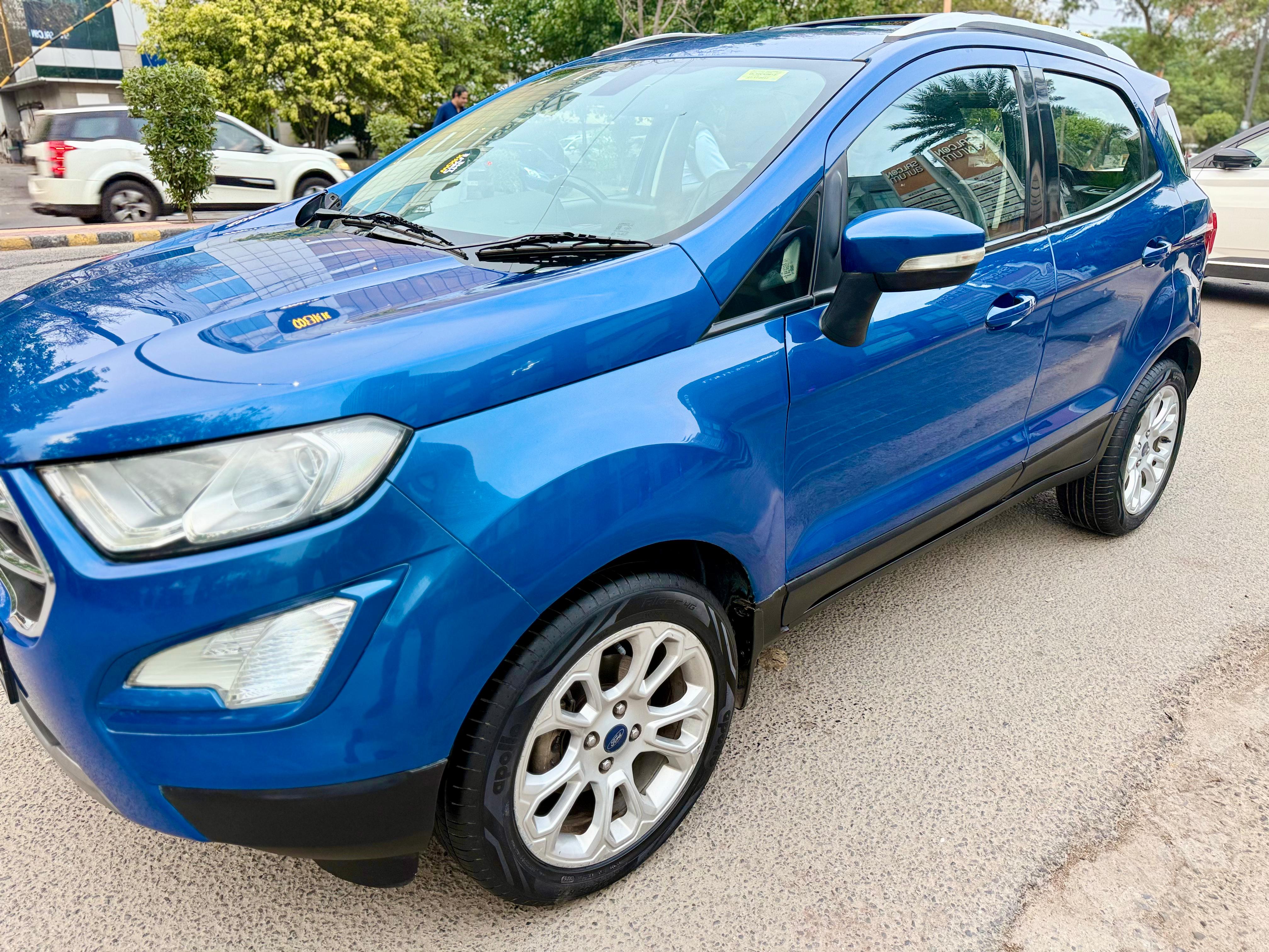 Buy Used Ford Ecosport 1.5 TDCi Titanium Plus BSIV of 2017 model @ 4 ...
