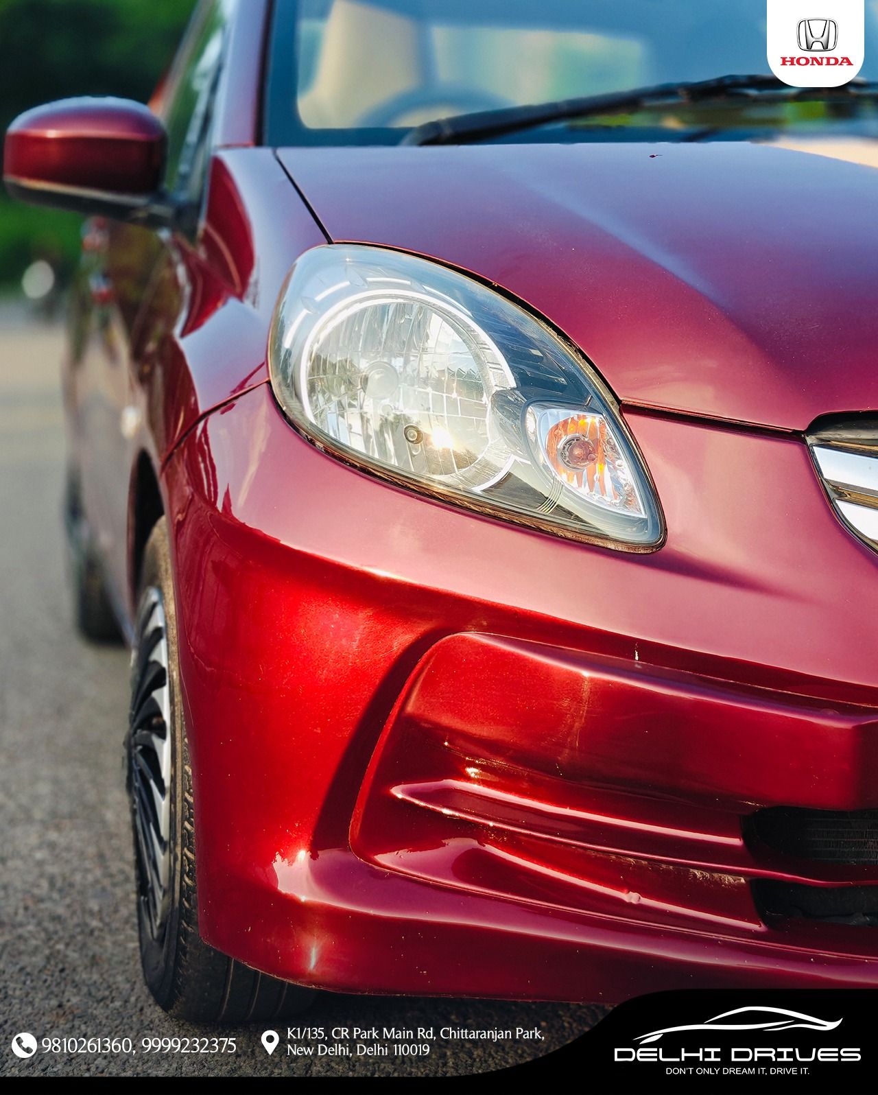 Buy Used Honda Amaze S i-Vtech of 2013 model @ 1,99,000 INR in Delhi ...