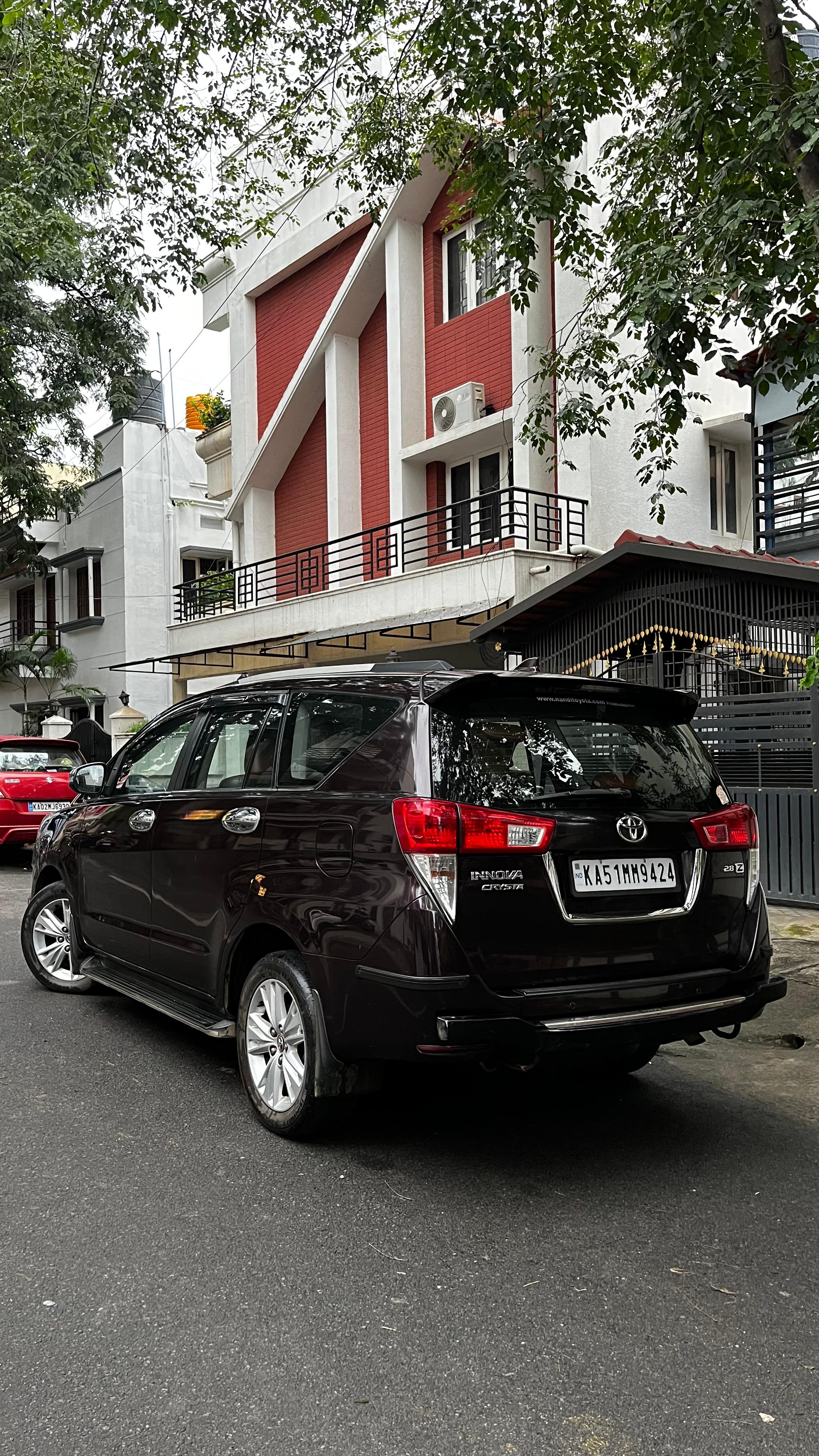 Used 2019 Toyota Innova Crysta 2755 cc Diesel Automatic Car in ...
